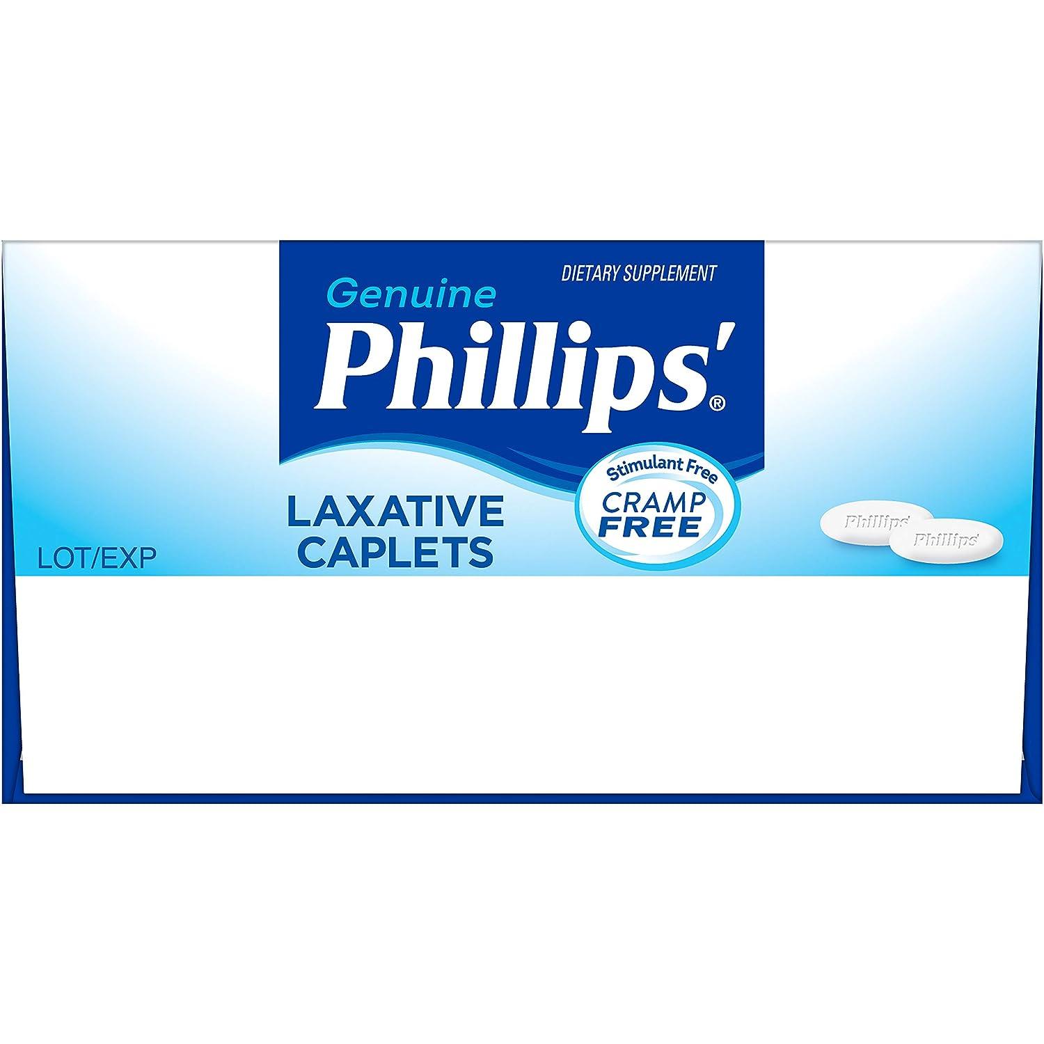 Phillips Laxative Caplets - 24 ct, Pack of 4 | Fast-Acting Relief | Buy ...
