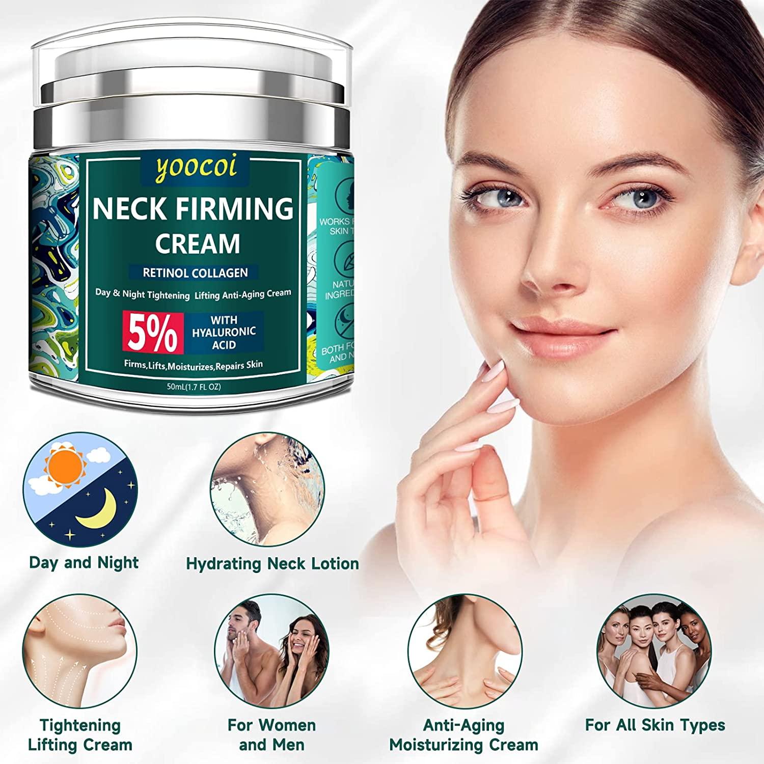 Neck Firming Cream Retinol Cream Collagen Cream Natural With Retinol