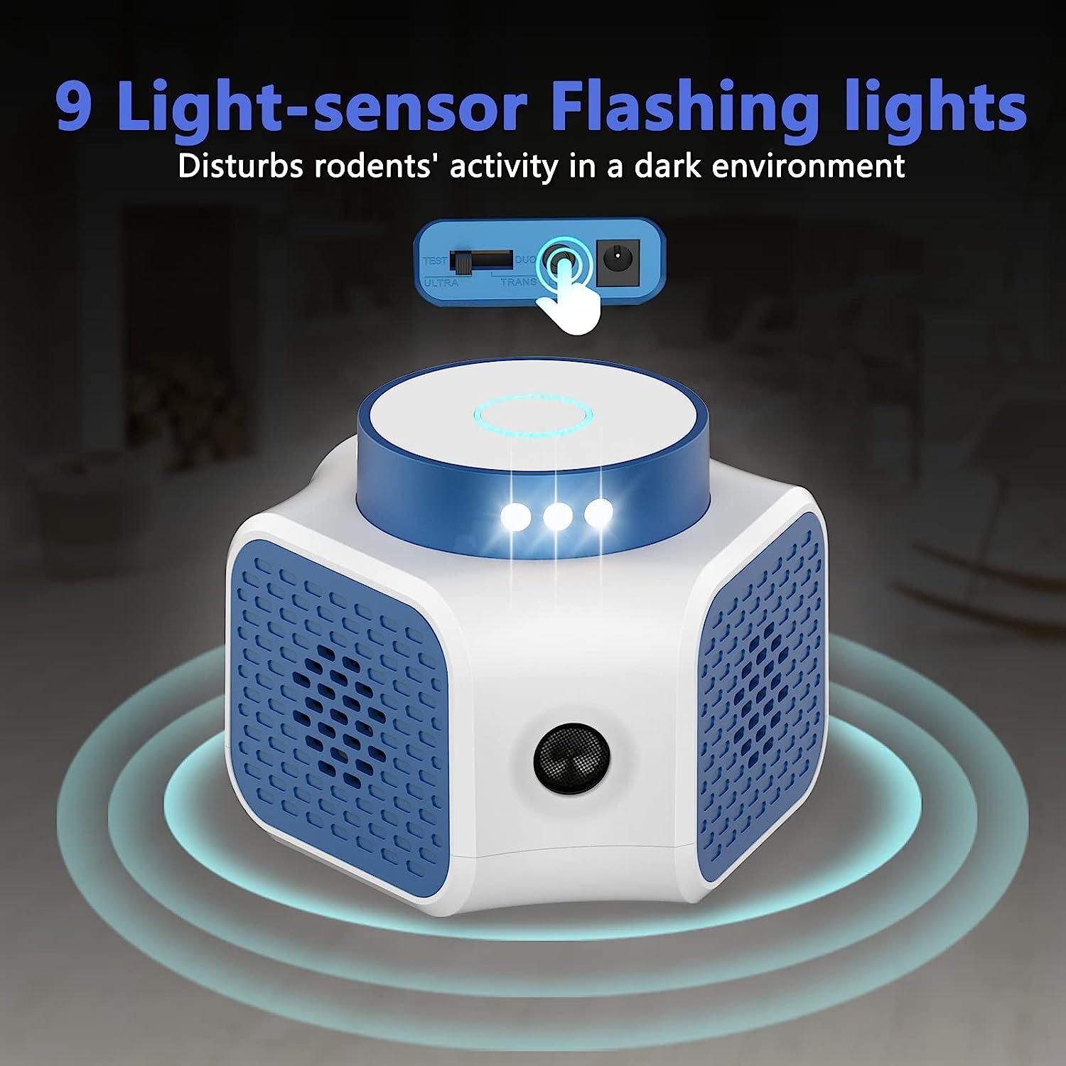 Ultrasonic Mice Repellent Plug-in for Indoor Rodent Control - Rat ...