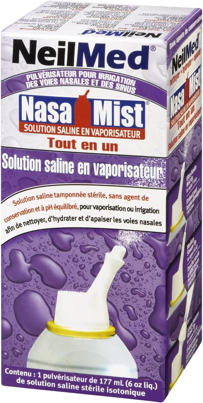 NeilMed NasaMist Multi-Purpose Saline Spray - 6.3 Fl Oz | Nasal Relief ...