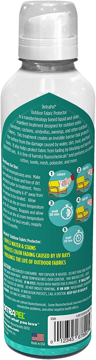 DetraPel Outdoor Fabric Protector 6.8 oz. - Ultimate Stain Protection ...