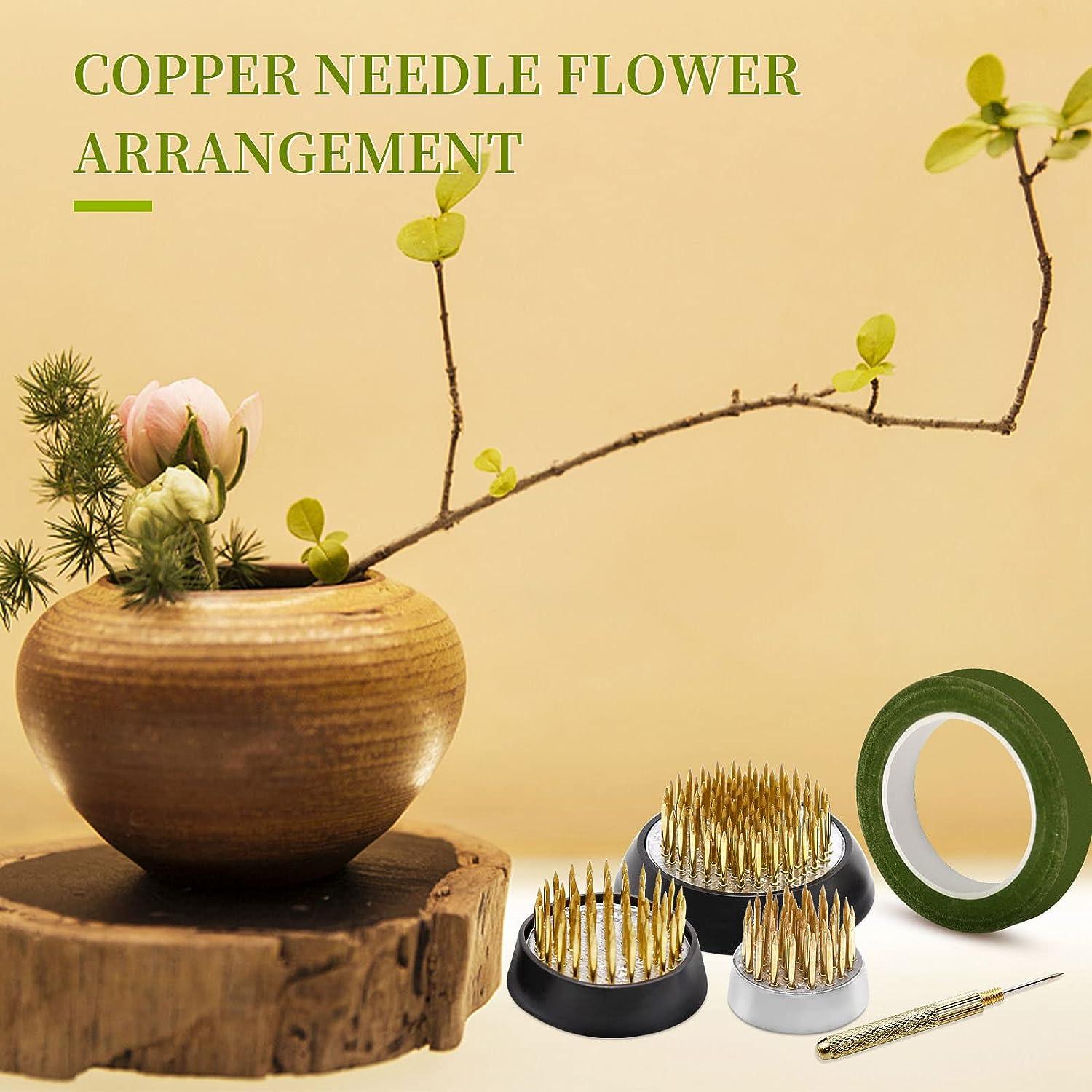Japanese Flower Pin Holder Set - 3 Sizes (0.91, 1.34, 1.81) for Floral ...