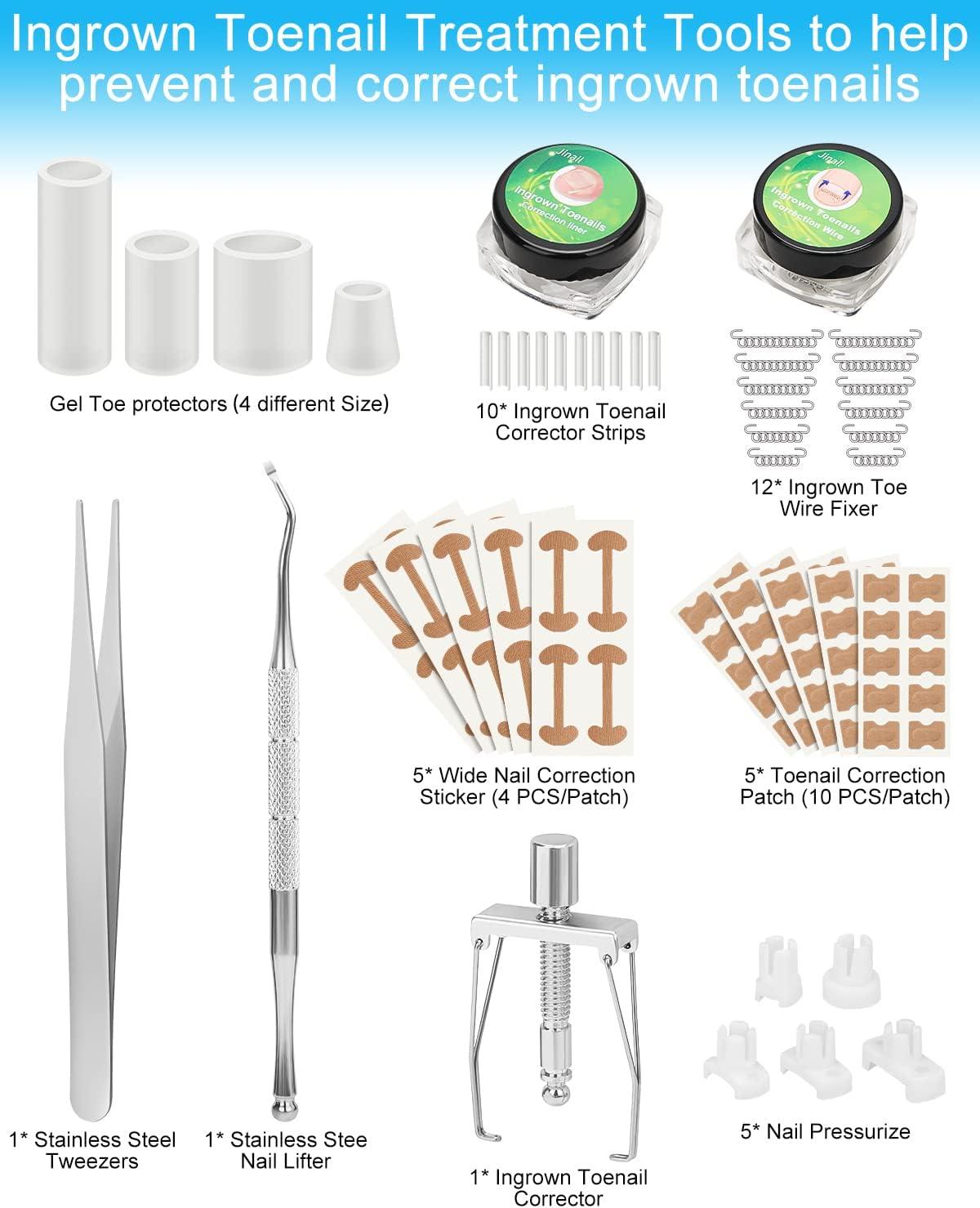 BLATOWN Ingrown Toenail Removal Kit - Treatment & Corrector Tools for ...