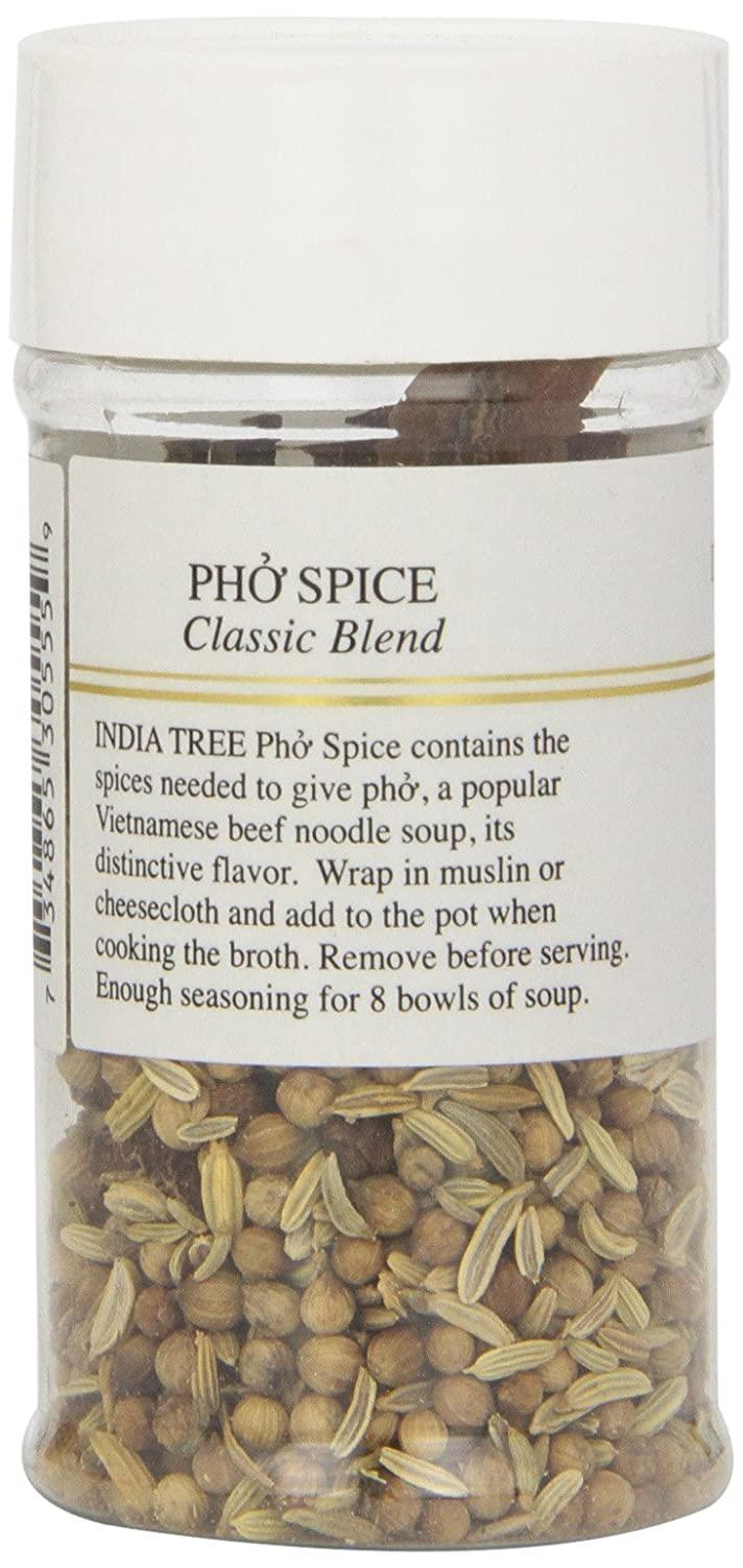 India Tree Pho Spice Mix 0.75 oz - Authentic Blend for Perfect Pho Soup ...