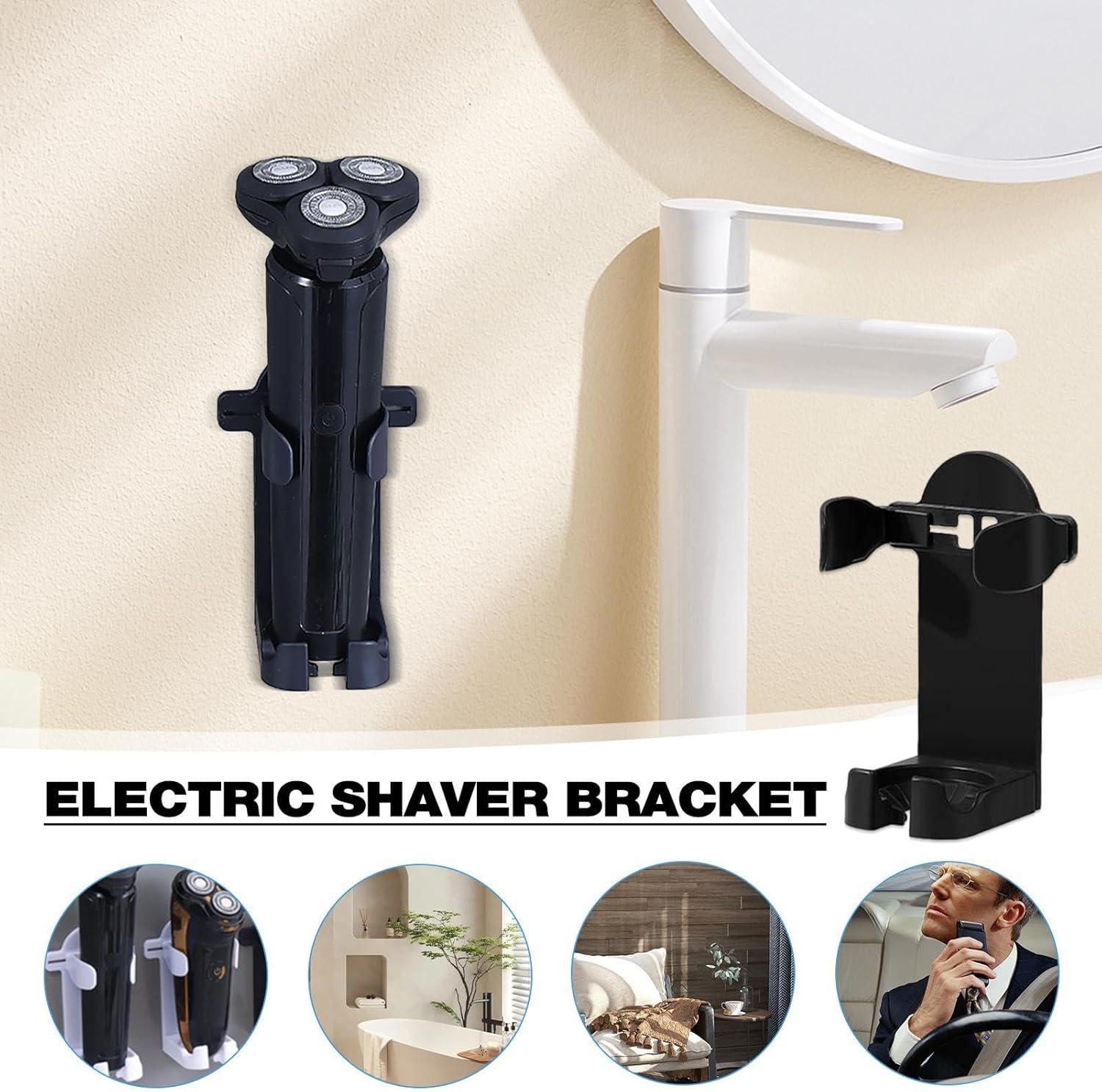 Hudhow's Razor Hanger - Shower Razor Storage Organizer | Black Razor ...