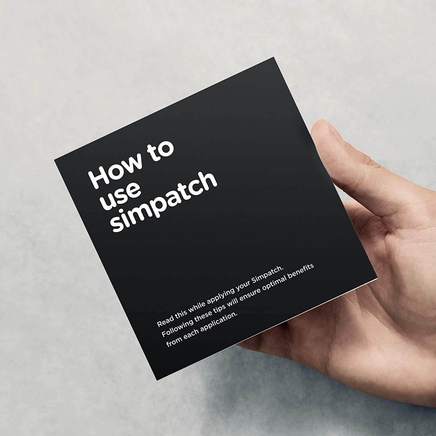 SIMPATCH Universal Adhesive Patch (25-Pack) - Waterproof CGM Patches ...