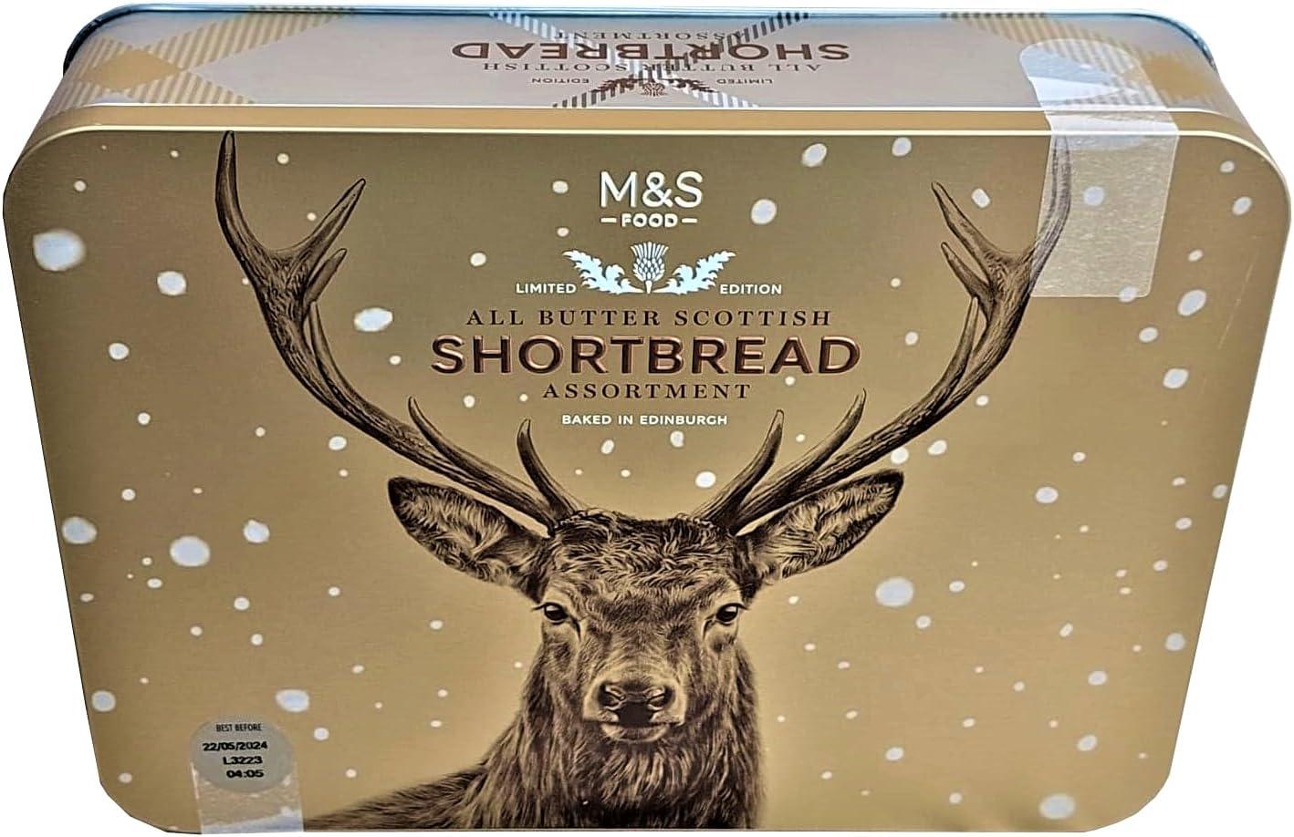 Marks And Spencer All Butter Scottish Shortbread Assortment 650g ...