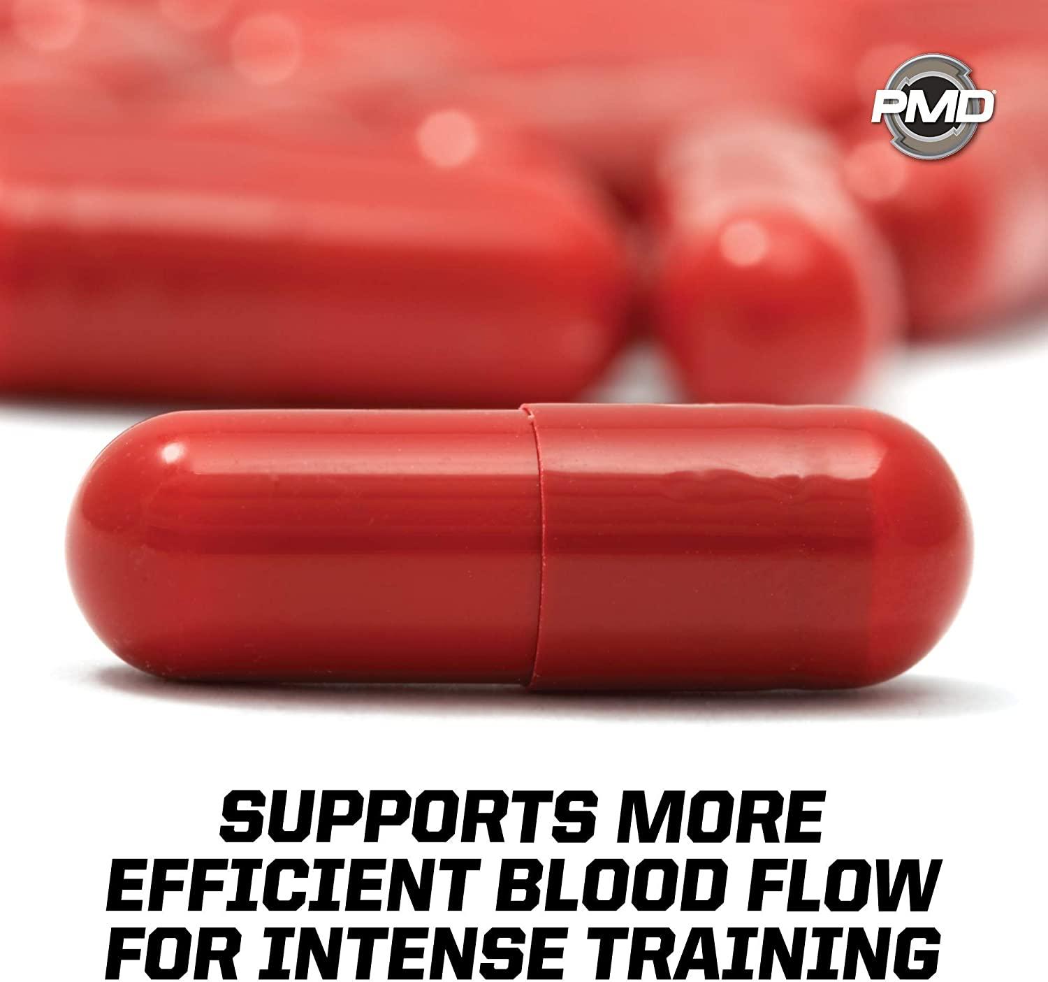 PMD Sports Nitro cm - Nitric Oxide with Agmatine Pre Workout Supplement ...
