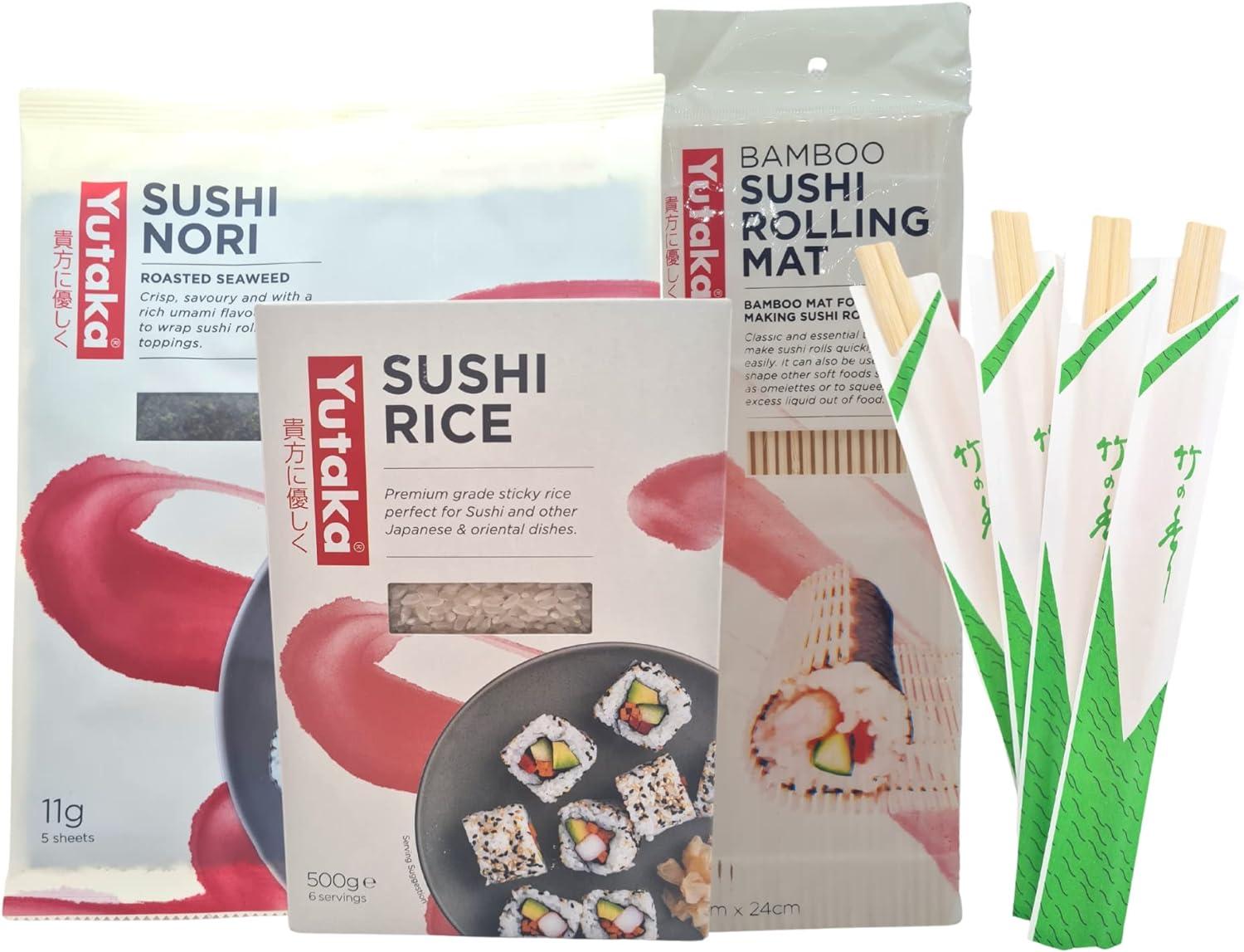 Sushi Kit Sushi Making Kit for DIY Sushi at Home contains Sushi Rice ...