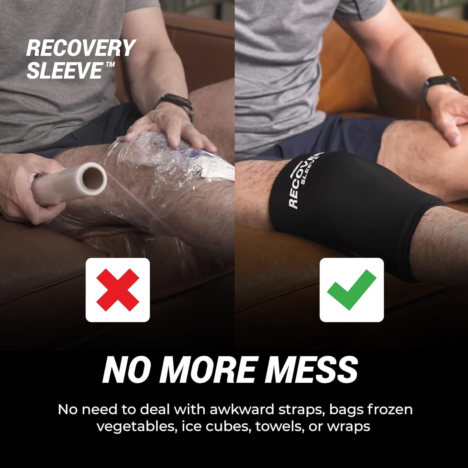Shogun Recovery Sleeve with Gel Cold Pack | Compression Sleeve for Cold ...