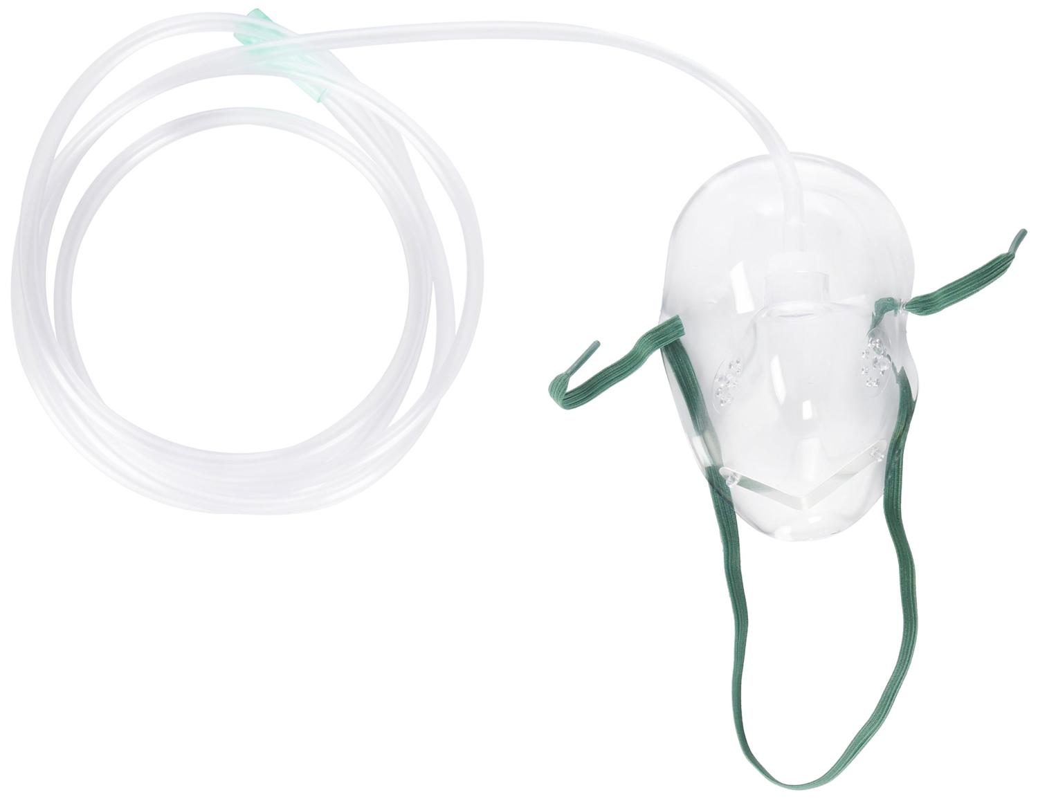 CareFusion Oxygen Mask with 7 Ft Tubing for Adults | AirLife 001201 ...