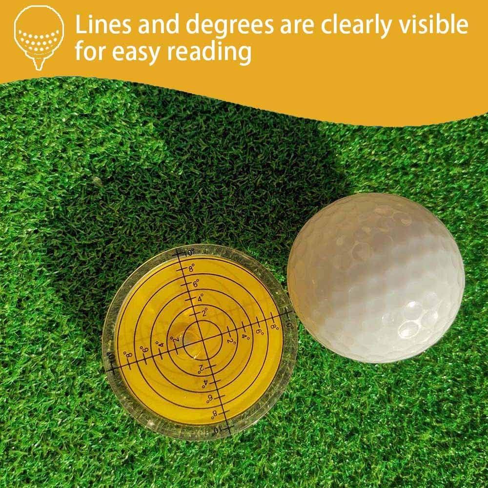 Level Angle High Precision Golf Ball Marker - Green Reader Golf Putting ...