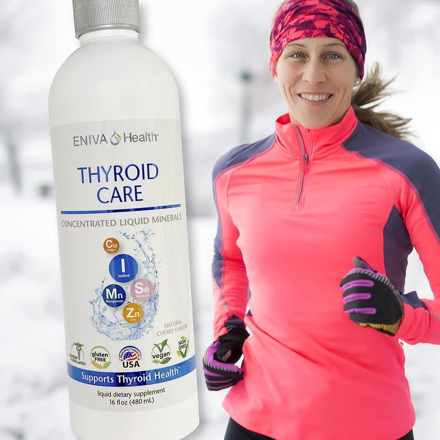 Eniva Health Thyroid Support Supplement - Liquid Ionic Iodine (16oz ...