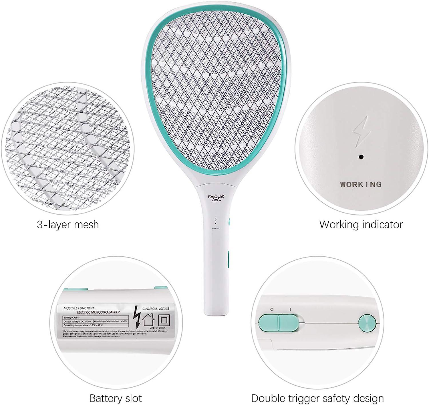 Faicuk Handheld Bug Zapper Electric Fly Swatter - 1 Pack | Buy Now with ...