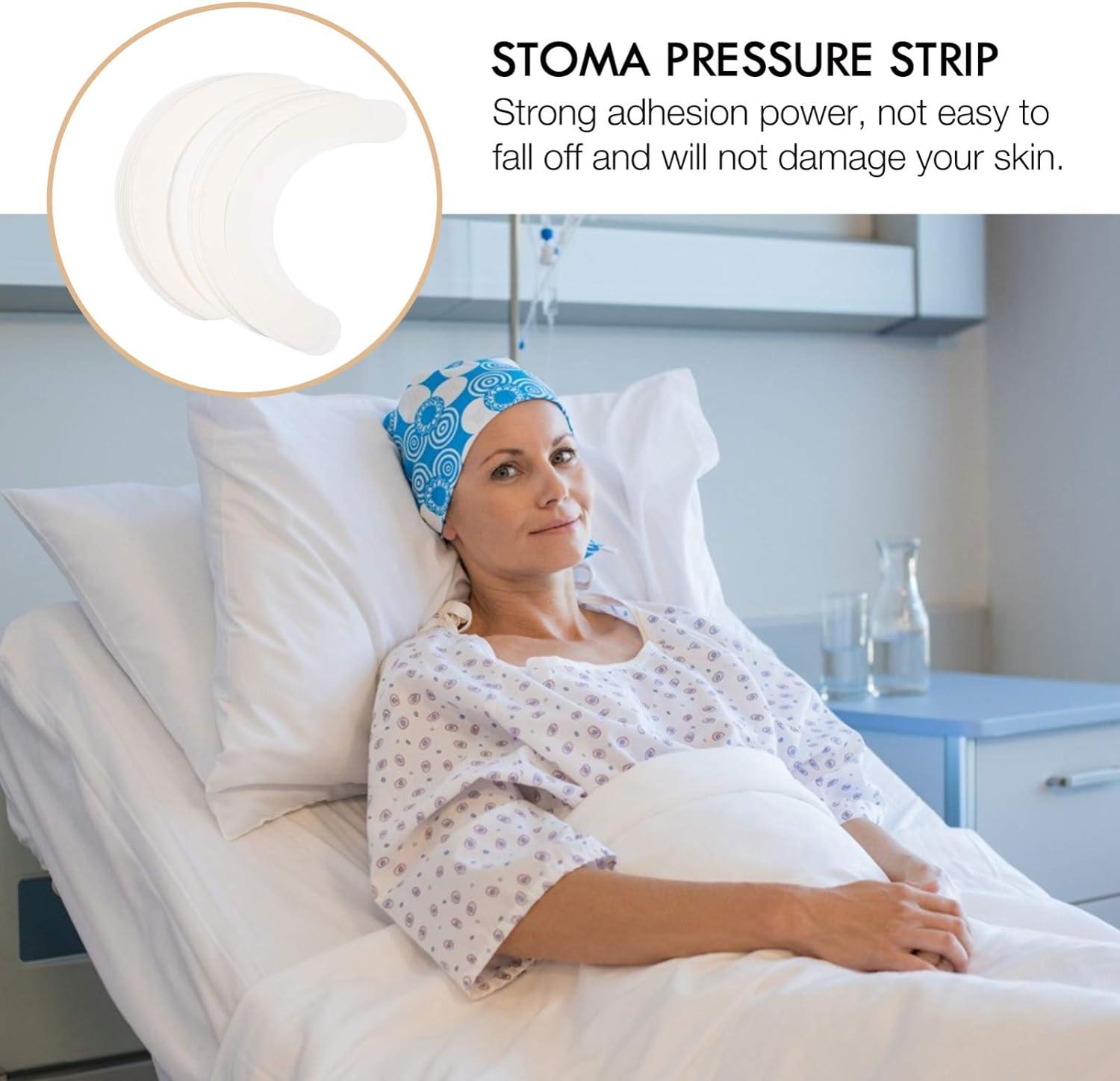 FOMIYES Coloplast Barrier Strips 20pcs - Stoma Skin Barrier Fixing ...