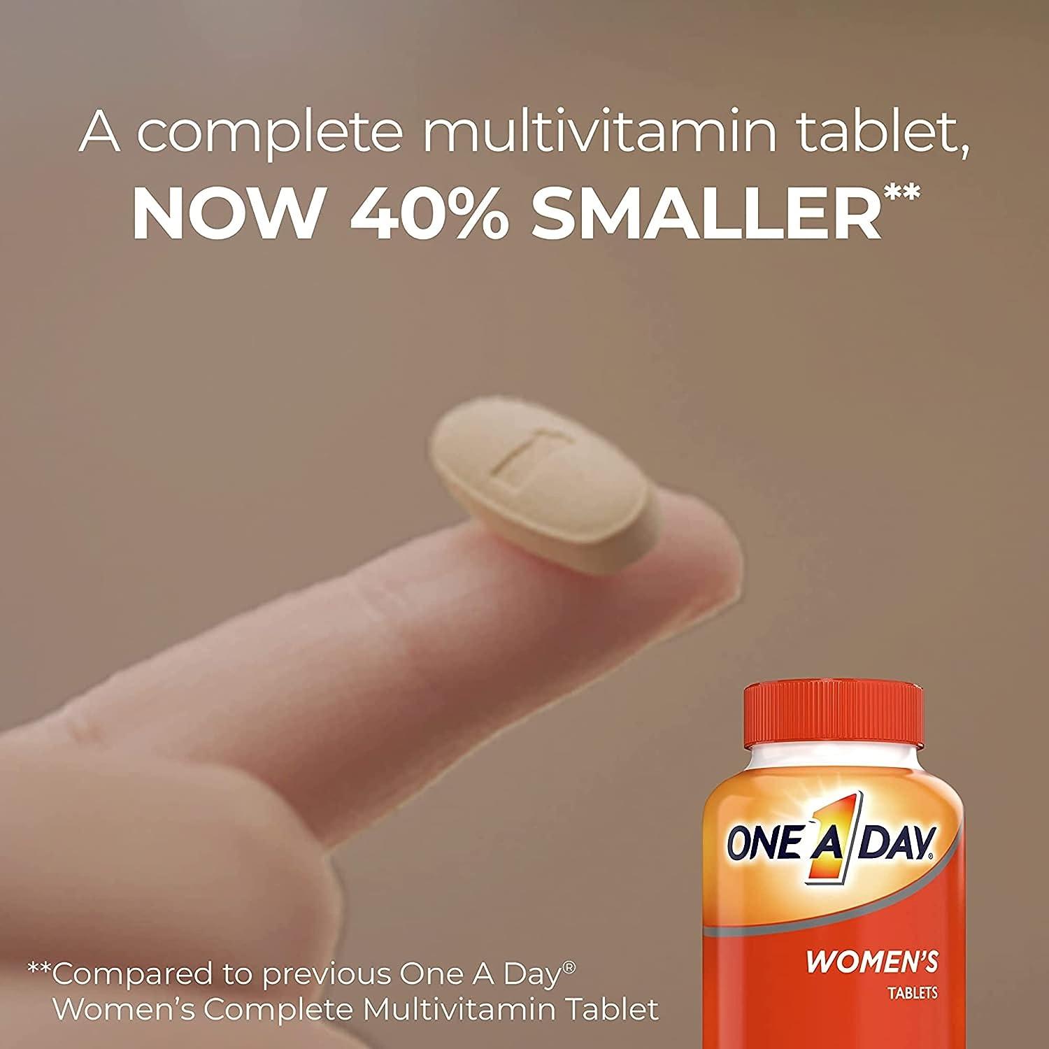 ONE A DAY Women's Complete Daily Multivitamin with Vitamins A, B, C, D ...