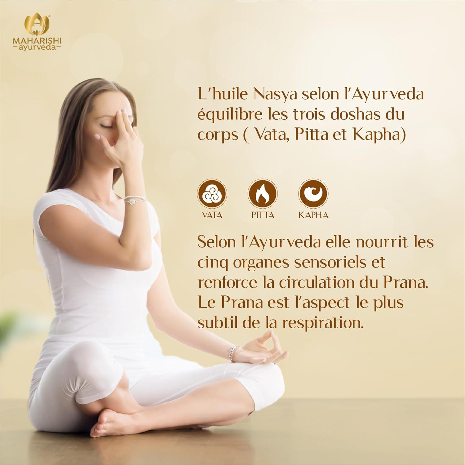 Maharishi Ayurveda Nasya Oil 10 ml | Ayurvedic Nose Oil for Dry Nose ...
