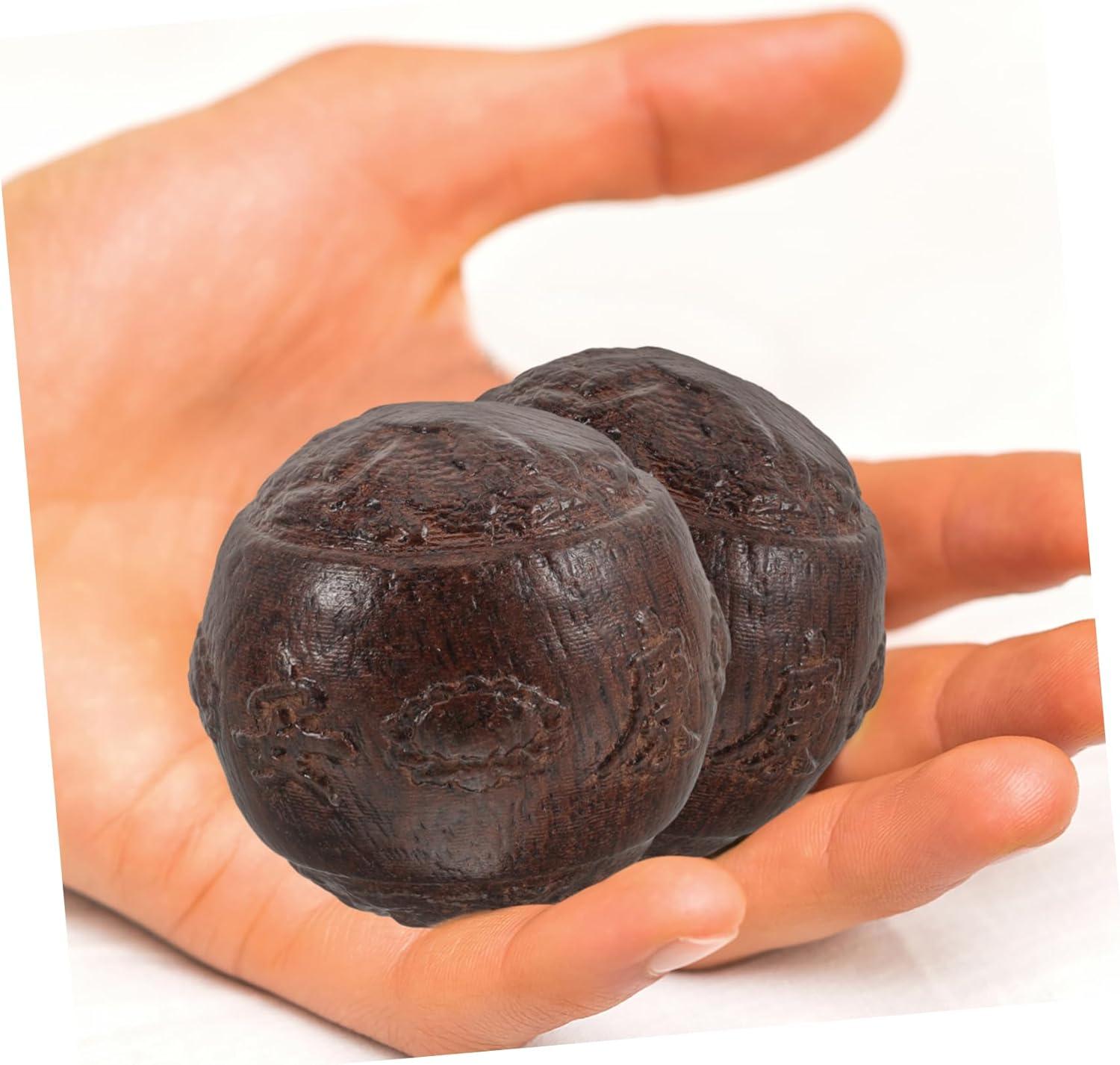 Buy BUIFULSIC Handball Massage Balls for Fitness & Health | Wooden Foot ...