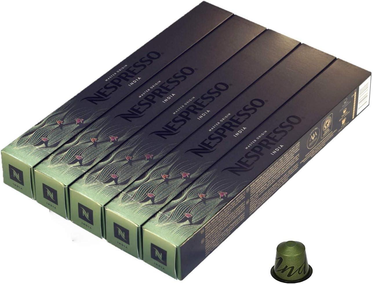 Nespresso Sortiment India (Espresso) 50 Capsules | Buy Now with Express ...