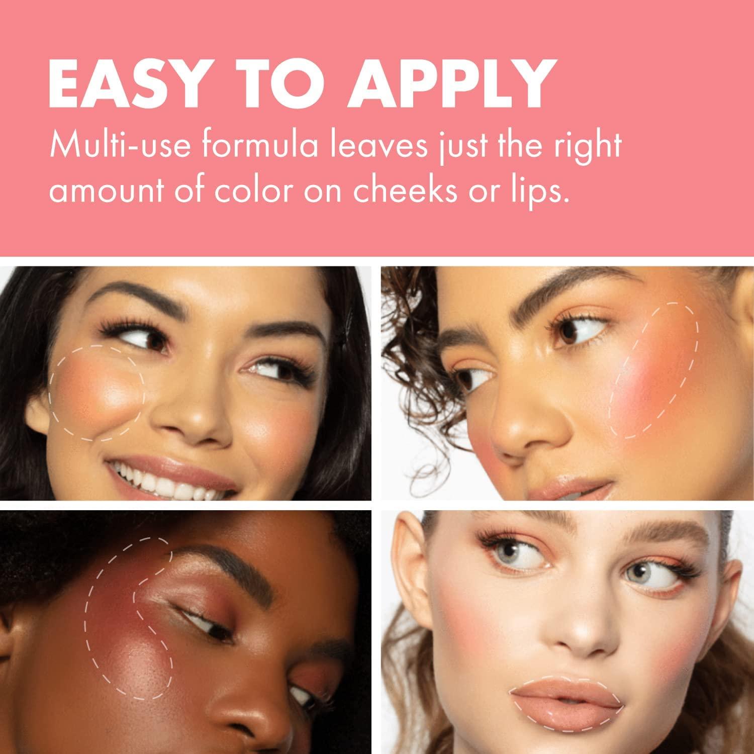 Milani Cheek Kiss Liquid Blush - Berry Smooch | Lightweight & Blendable ...