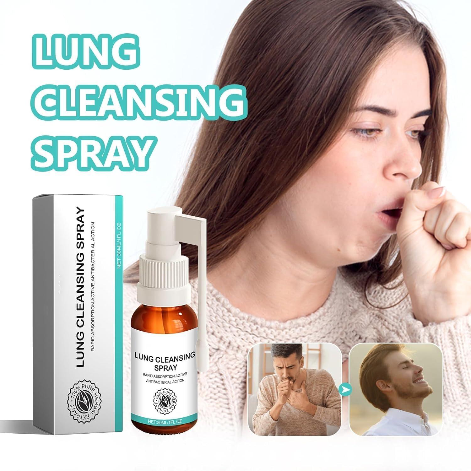 Lung Cleansing Spray Medalisk Herbal Lung Cleanse Mist Herbal Spray ...