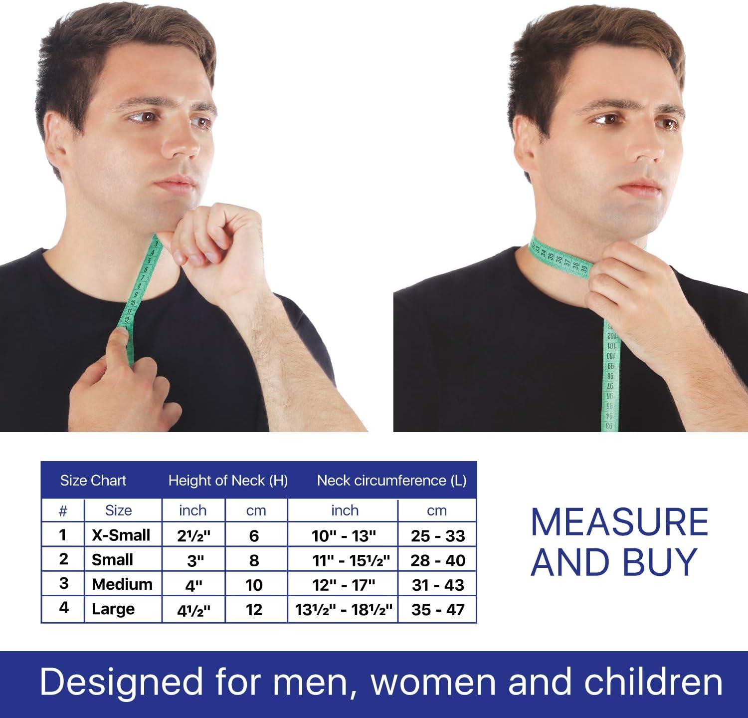 Toros Group Small Ruff Neck Support - Adjustable Cervical Tie Soft 100% ...