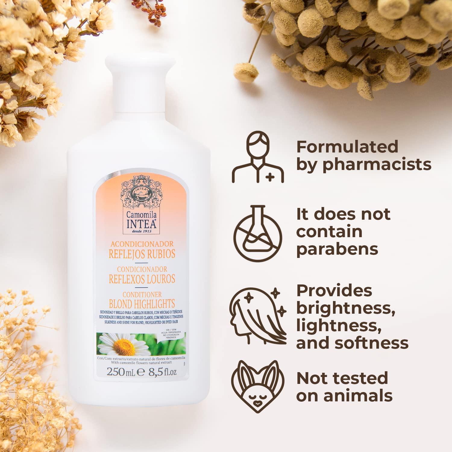 Intea Camomila Blonde Highlights Conditioner - Natural Chamomile ...