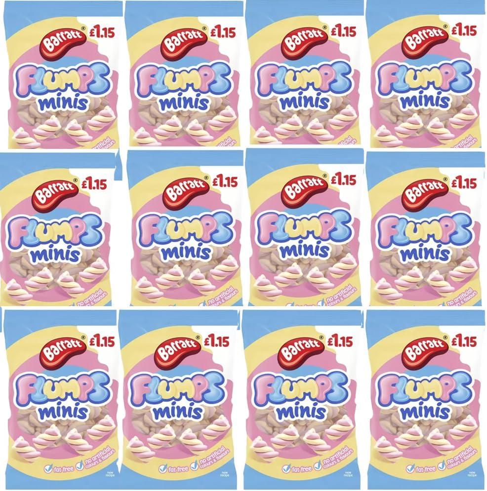 12 x VIMIX Flumps Minis Bag 120g 1.15 PMP(Full Box) - Vanilla Flavour ...