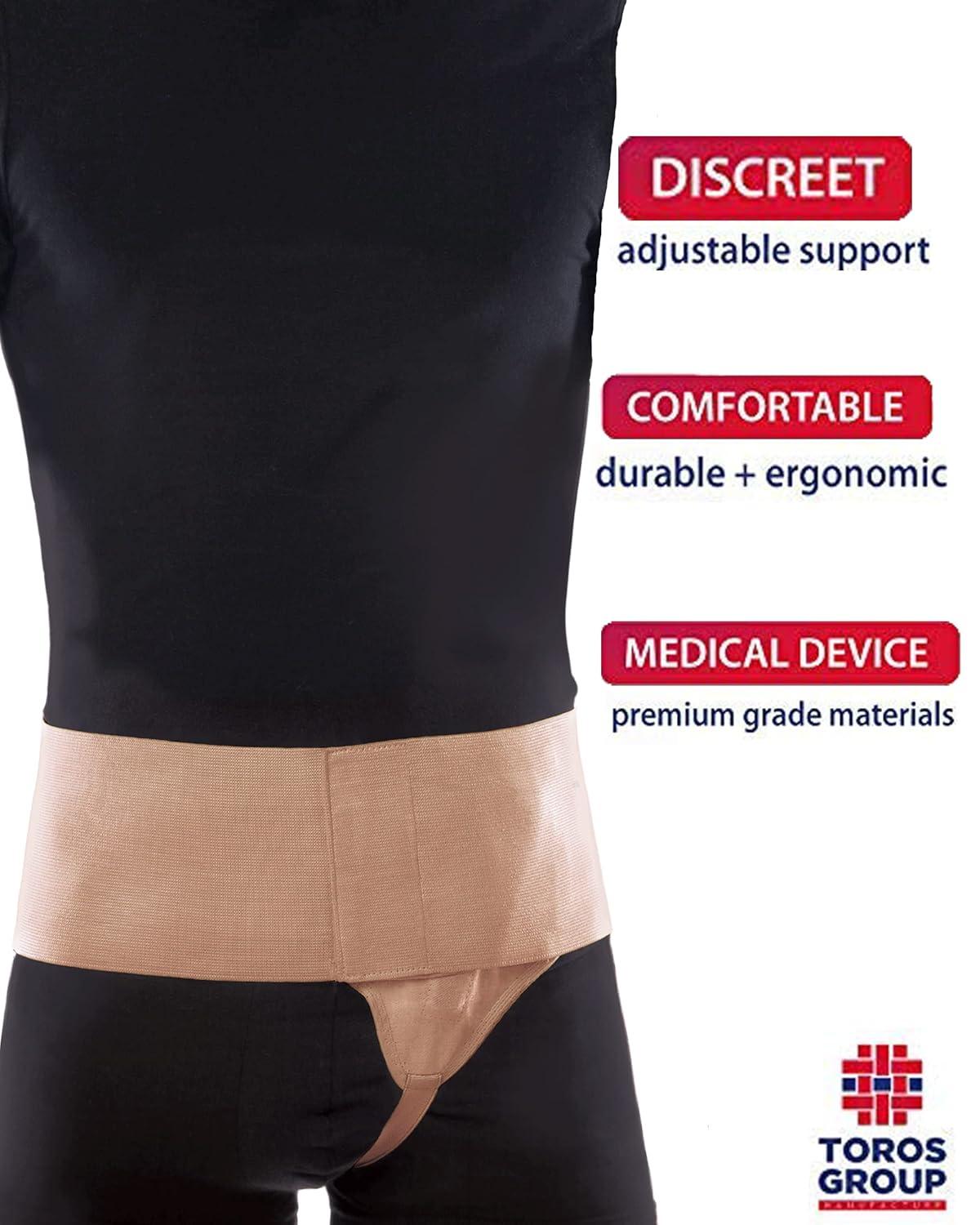 TOROS-GROUP Hernia Belt Support for Reducible Inguinal Hernias - Left ...