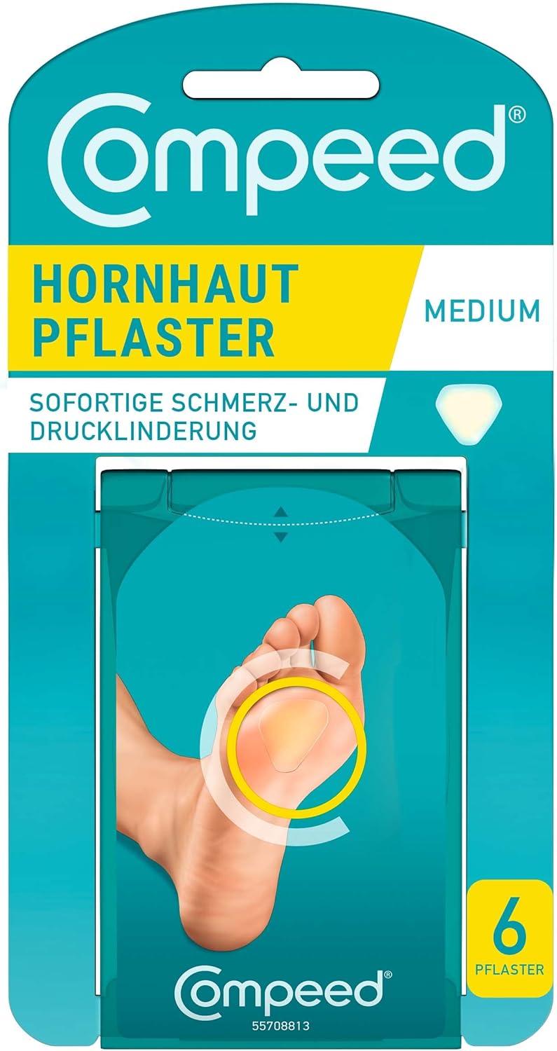 Compeed Corneal Plaster Medium - Hydrocolloid Patch for Stronger Feet ...