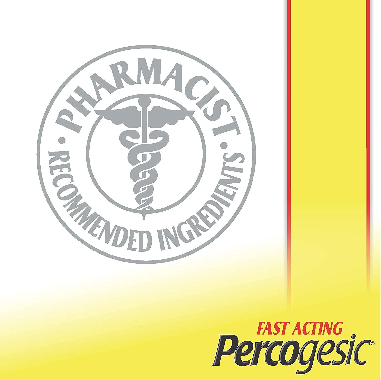 Percogesic Original Strength Acetaminophen & Diphenhydramine 90 Tablets ...