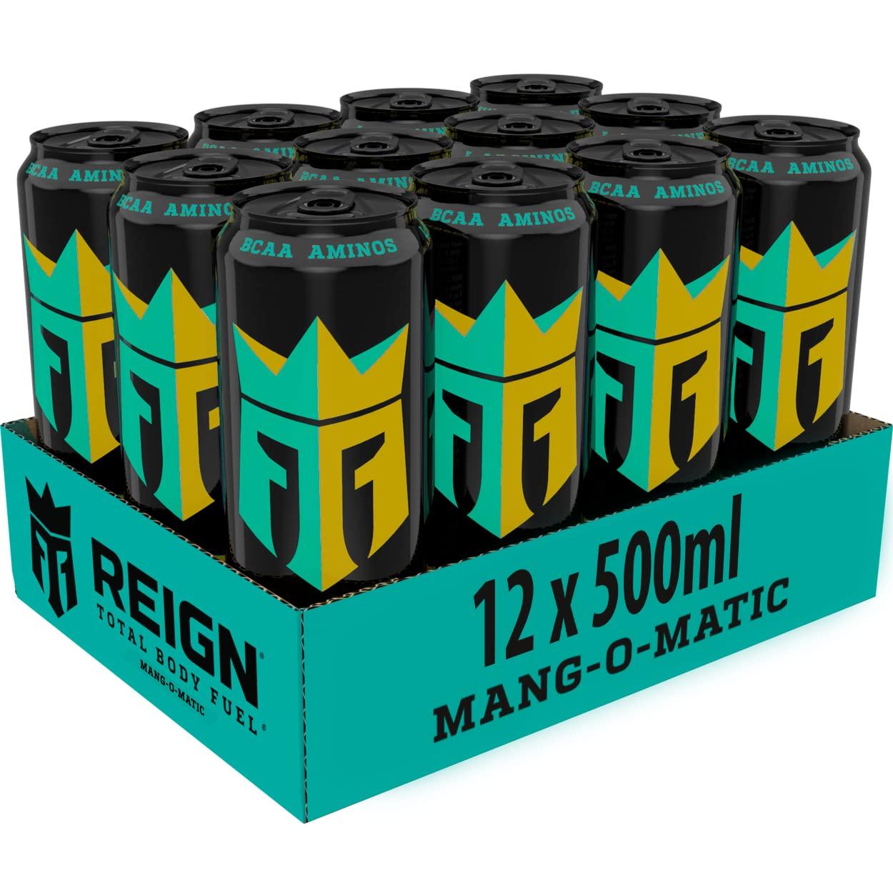 Buy Reign Mang-O-Matic: Sugar-Free Calorie-Free Mango Caffeinated ...
