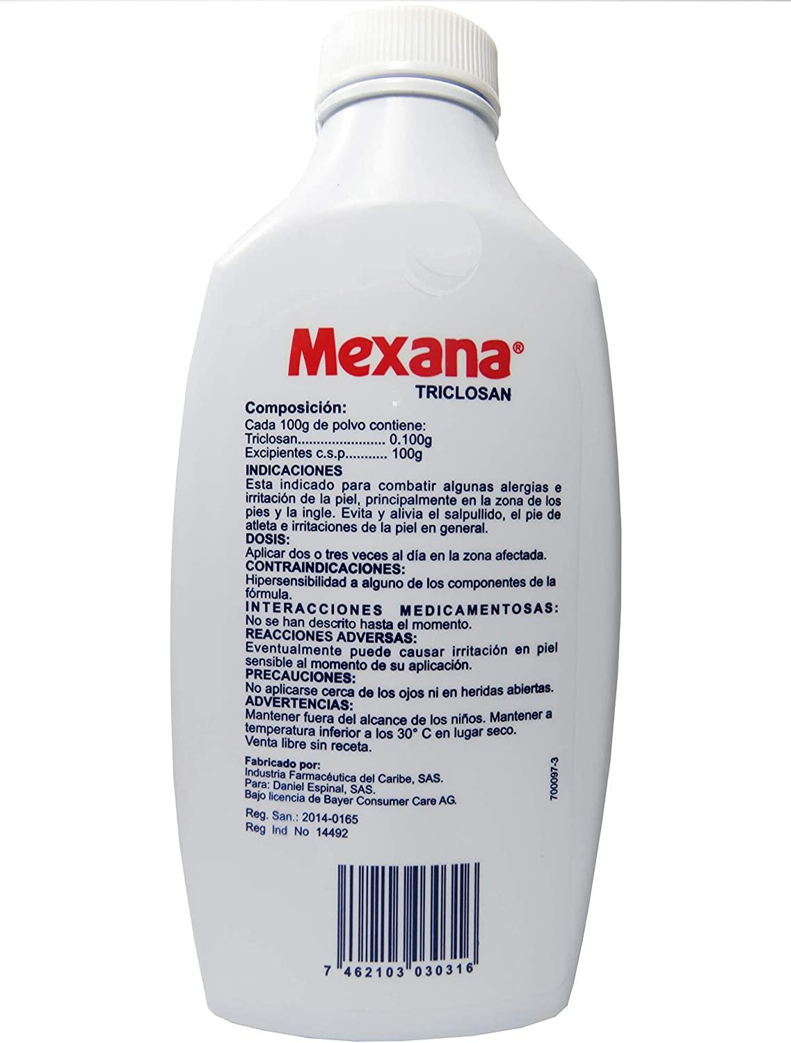 Infacare Mexana Medicated Powder 6.24 oz - Soothing Relief for Skin ...