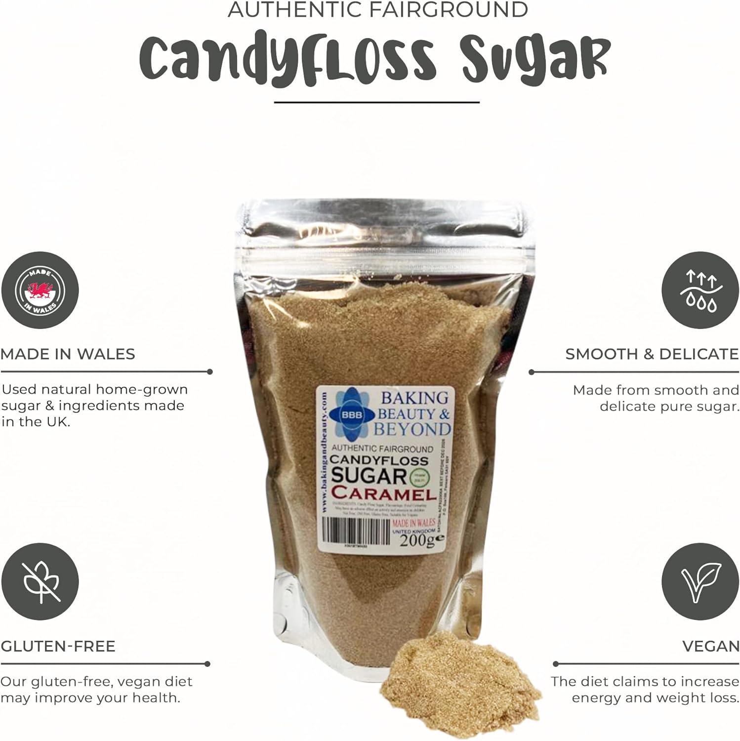 Baking Beauty and Beyond Premium Floss Sugar for Cotton Candy - Cotton ...