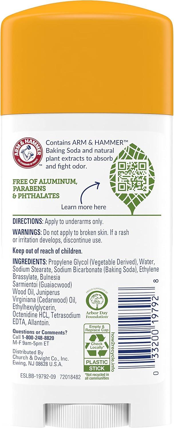 Buy Arm & Hammer Essentials Unscented Deodorant - 2.5 oz 6 Count ...