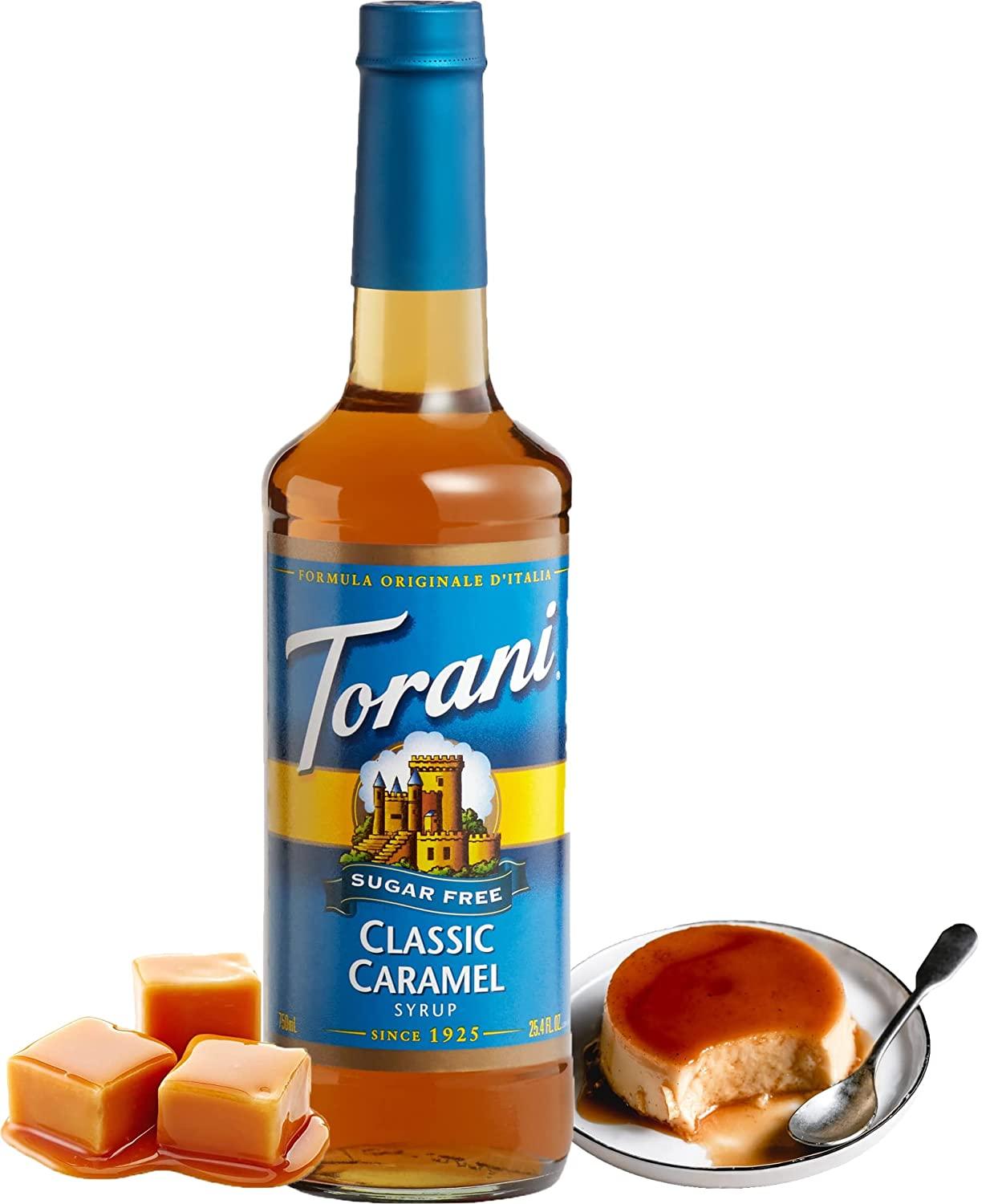Torani SugarFree Classic Caramel Syrup With Splenda - 25 oz | Buy Now ...