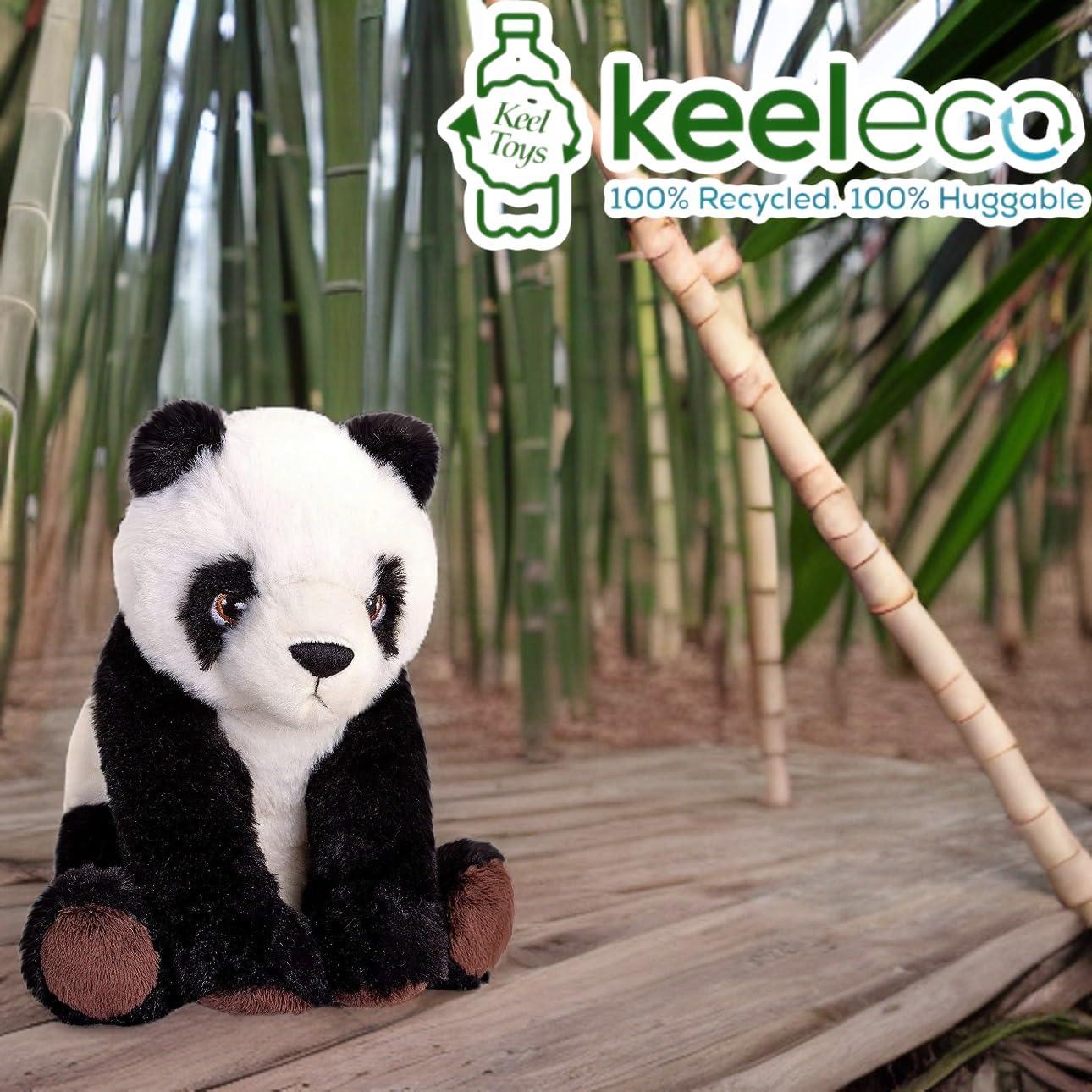 Panda Deluxe Paws Plush Eco Toy - 100% Recycled & Cuddly Soft | Buy Now ...