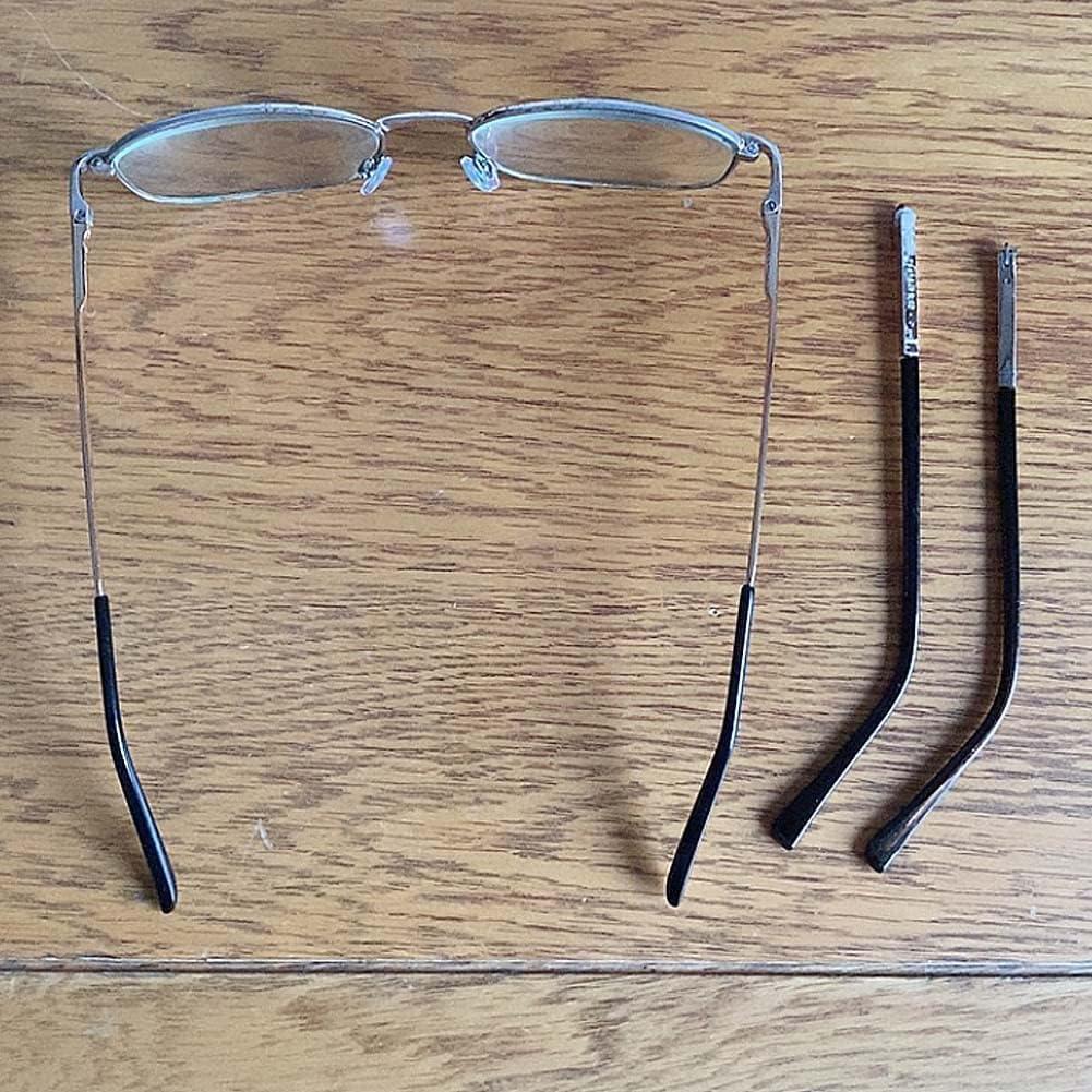 DeeboW Replacement Temples for Glasses - Matte Black Plastic Temples (1 ...