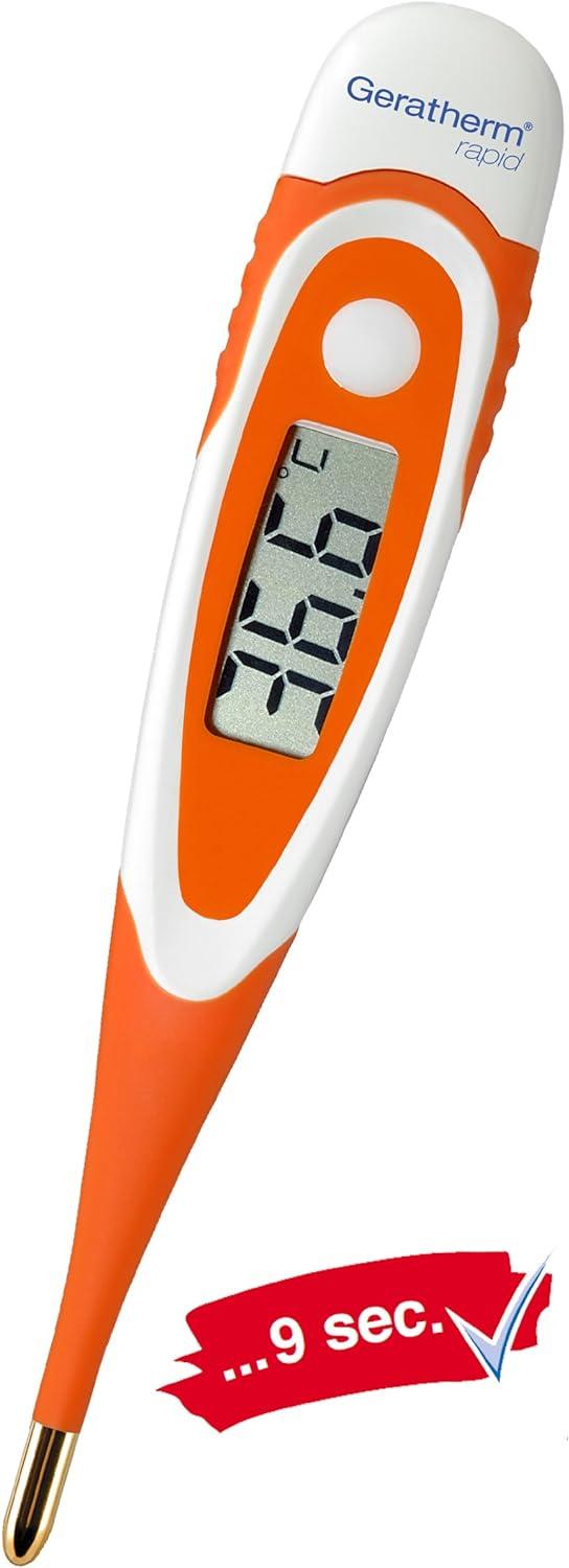 Geratherm Rapid Digital Fever Thermometer - Extra Fast 9 Second Measurement