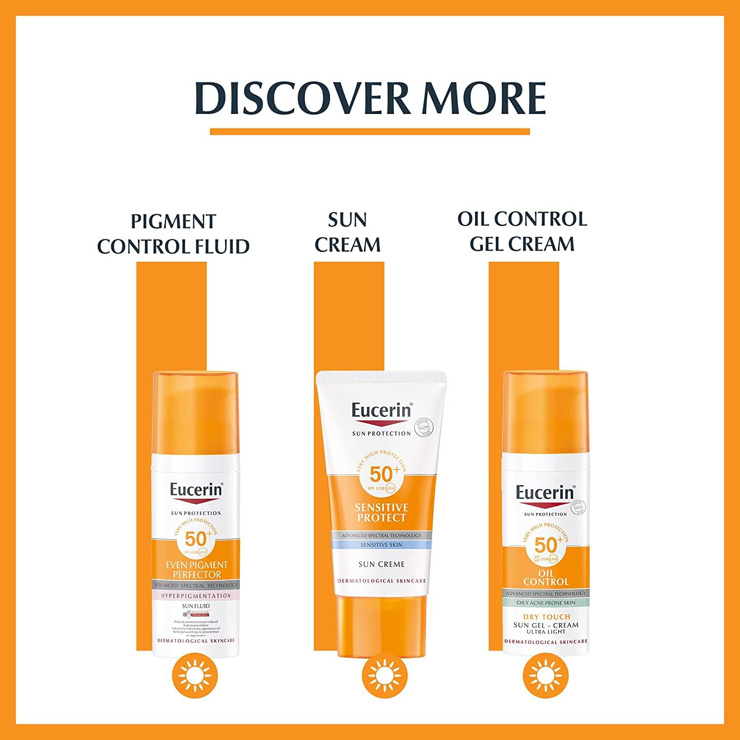 Eucerin Photoaging Control Sun Fluid SPF 50 with Hyaluronic Acid | Buy ...