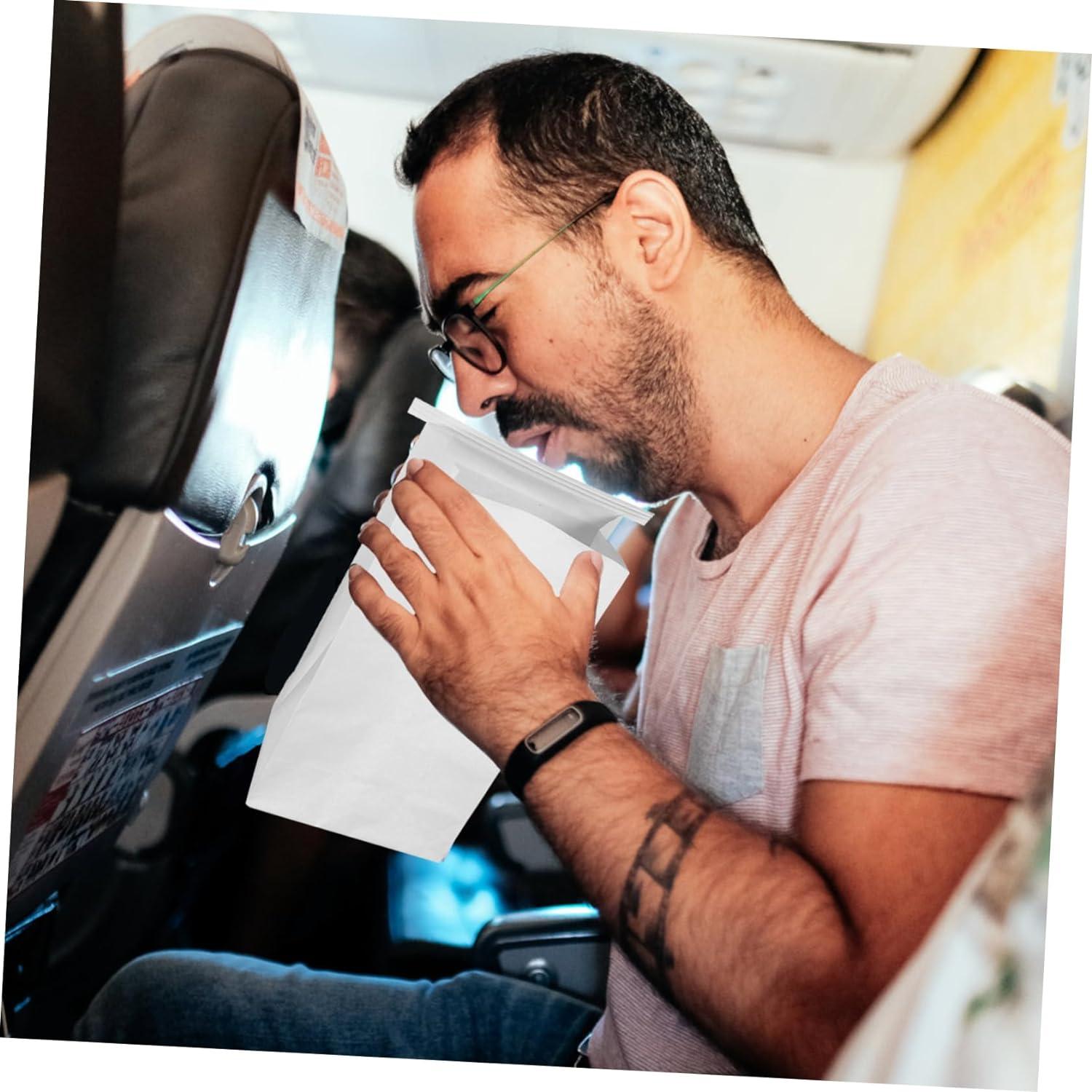 BCOATH 25pcs Vomiting Bags Disposable Vomit Bags Disposable for Adults ...