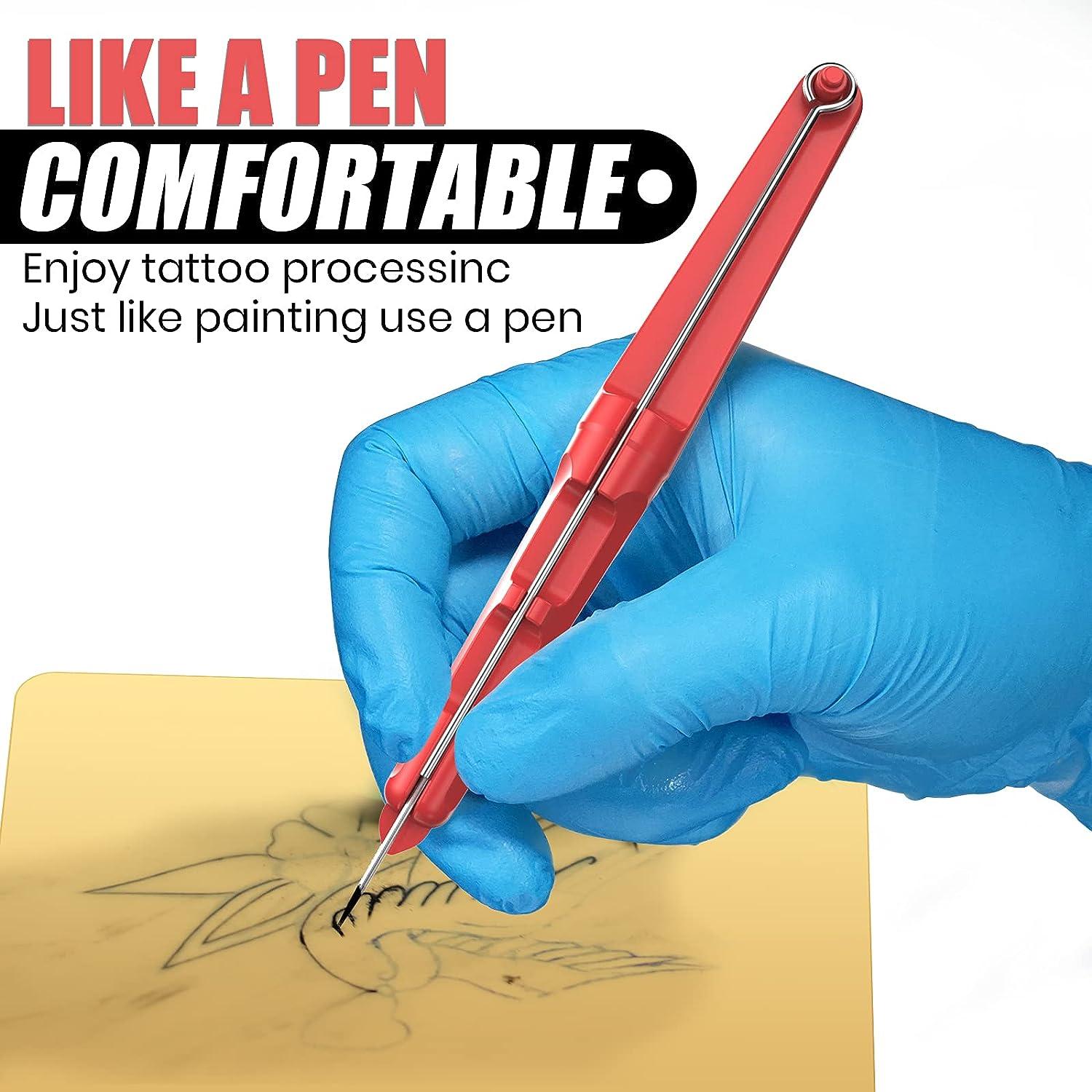 Wormhole Complete DIY Hand Tattoo Kit with Ink and Needles - TK121 ...