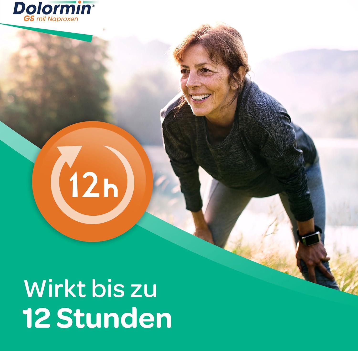 Dolormin GS for Joint Pain - Fast Relief with Naproxen - 30 Tablets ...