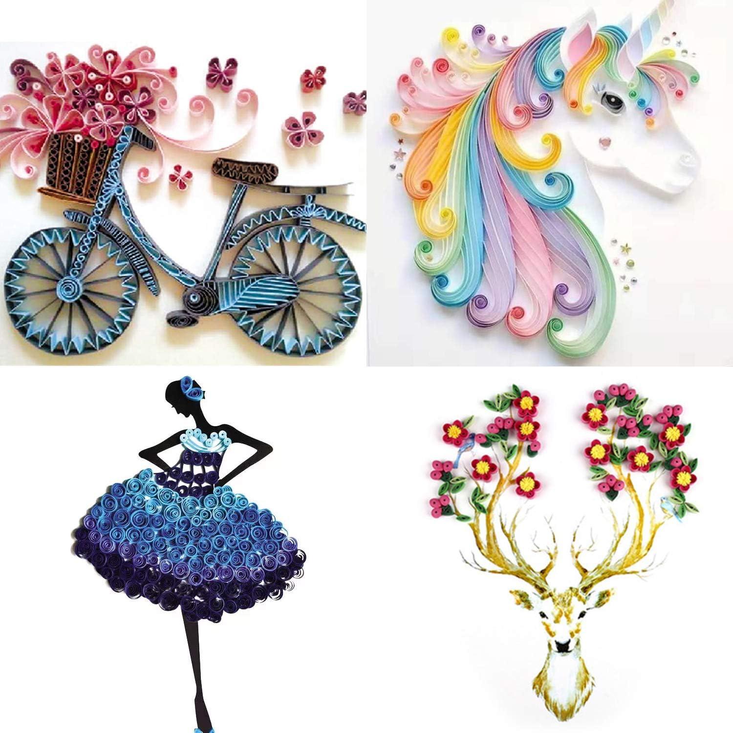 Konsait 20 Pack Paper Quilling Accessories Kits Paper Quilling Making ...