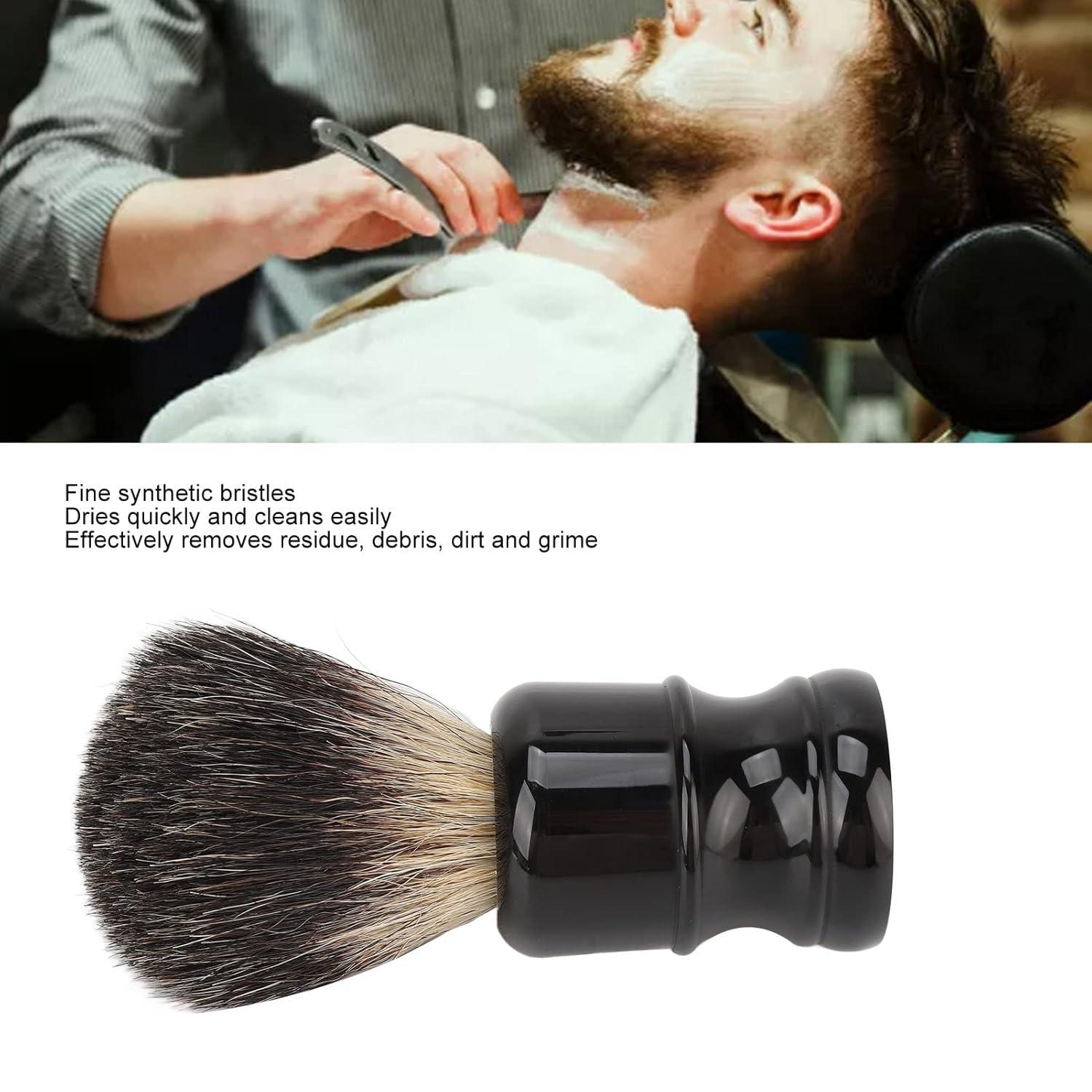 Premium Wooden Handle Shaving Brush for Men - Perfect Father's Day Gift ...