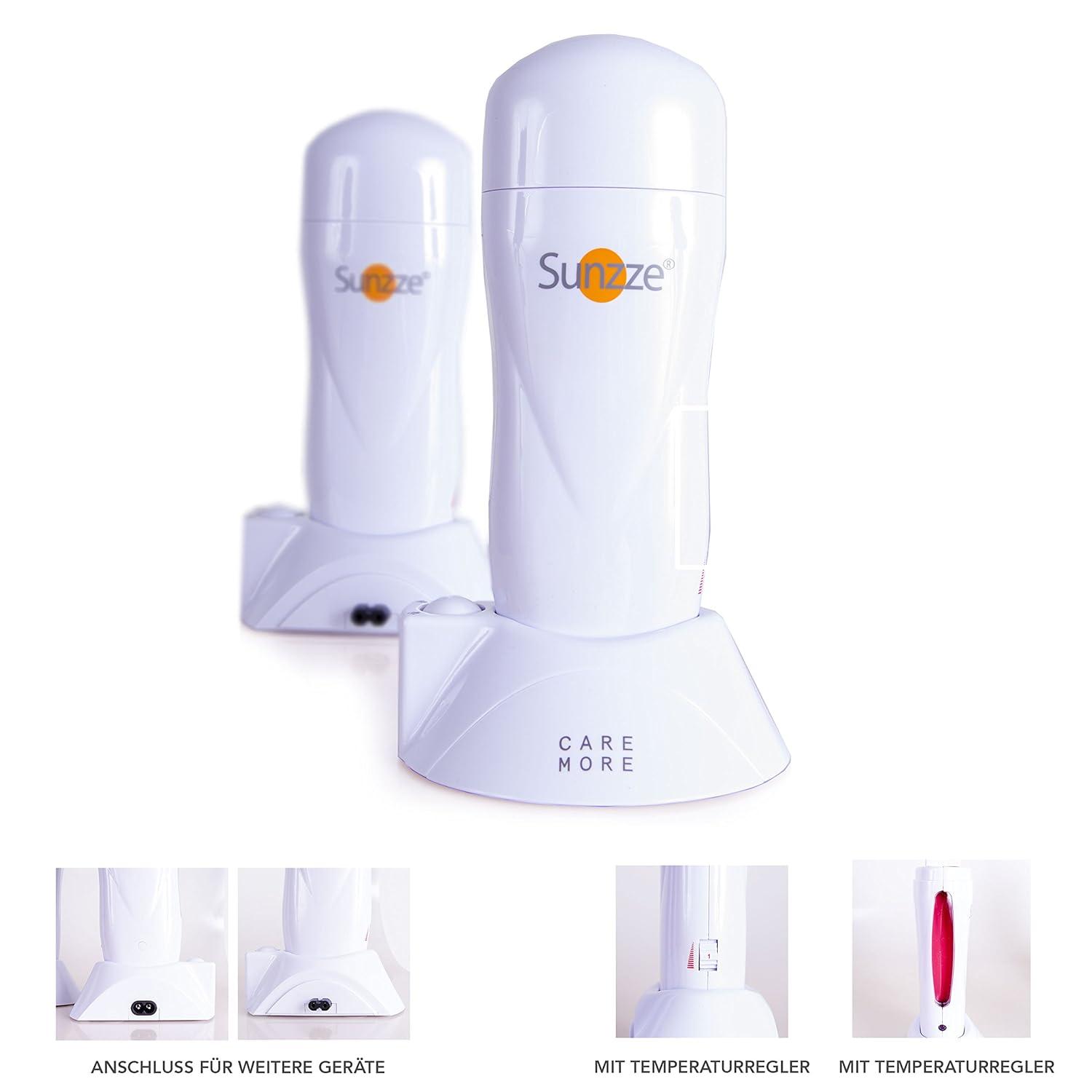 Sunzze Professional 2-Way Wax Station with Temperature Controller Ideal ...