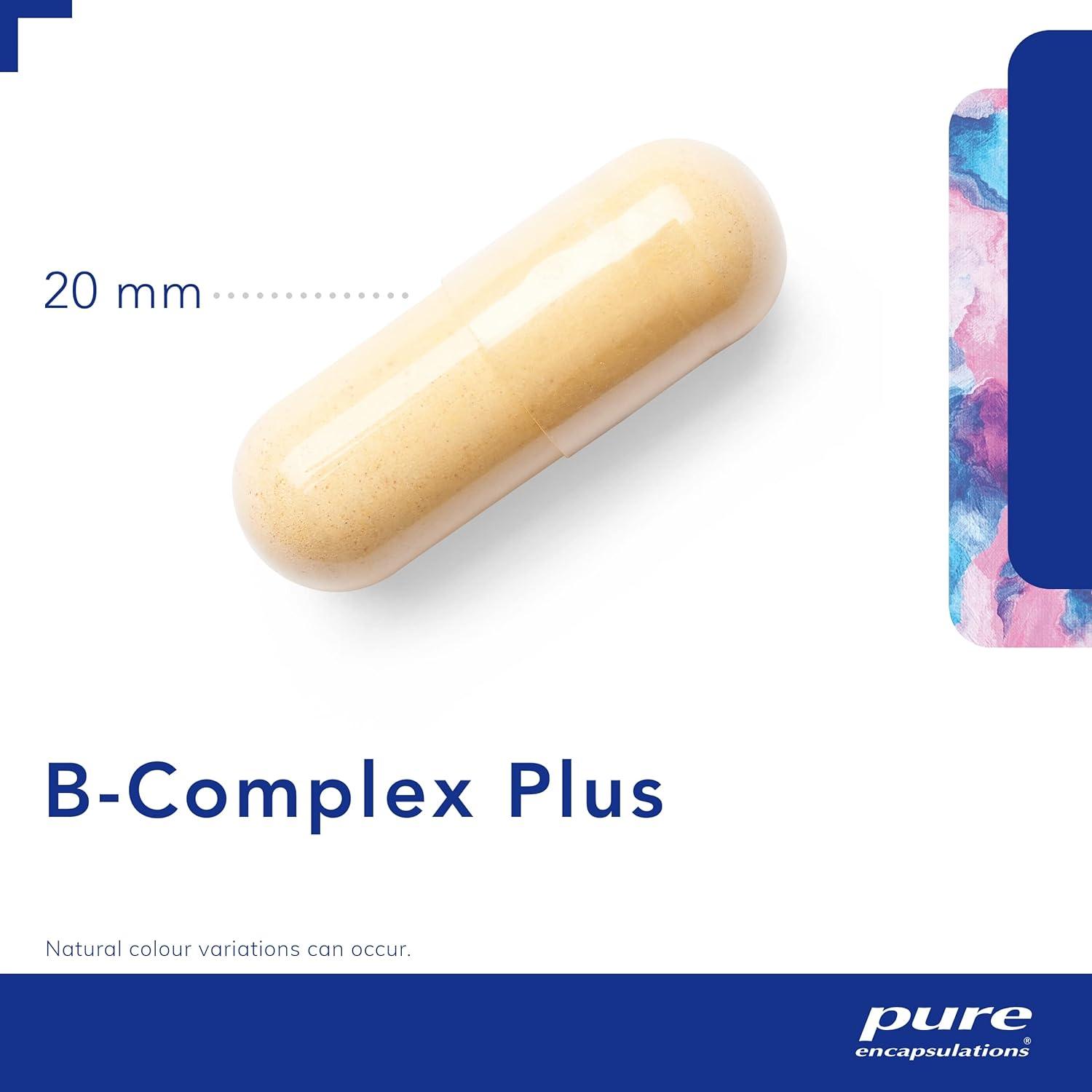 Pure Encapsulations - Vitamin B-Complex Plus - Balanced B Vitamin ...