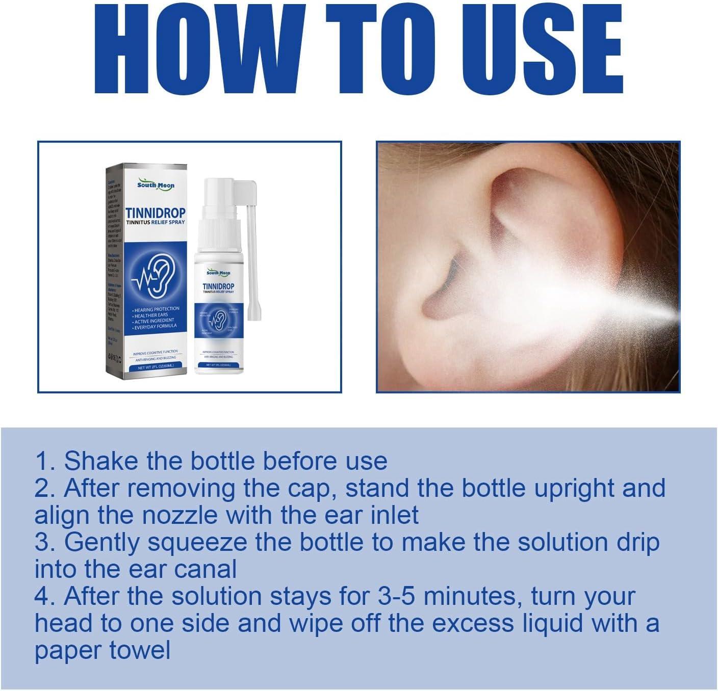 Tinnitus Relief Spray Ear Ringing Spray Ear Care Sprays Tinnitus ...
