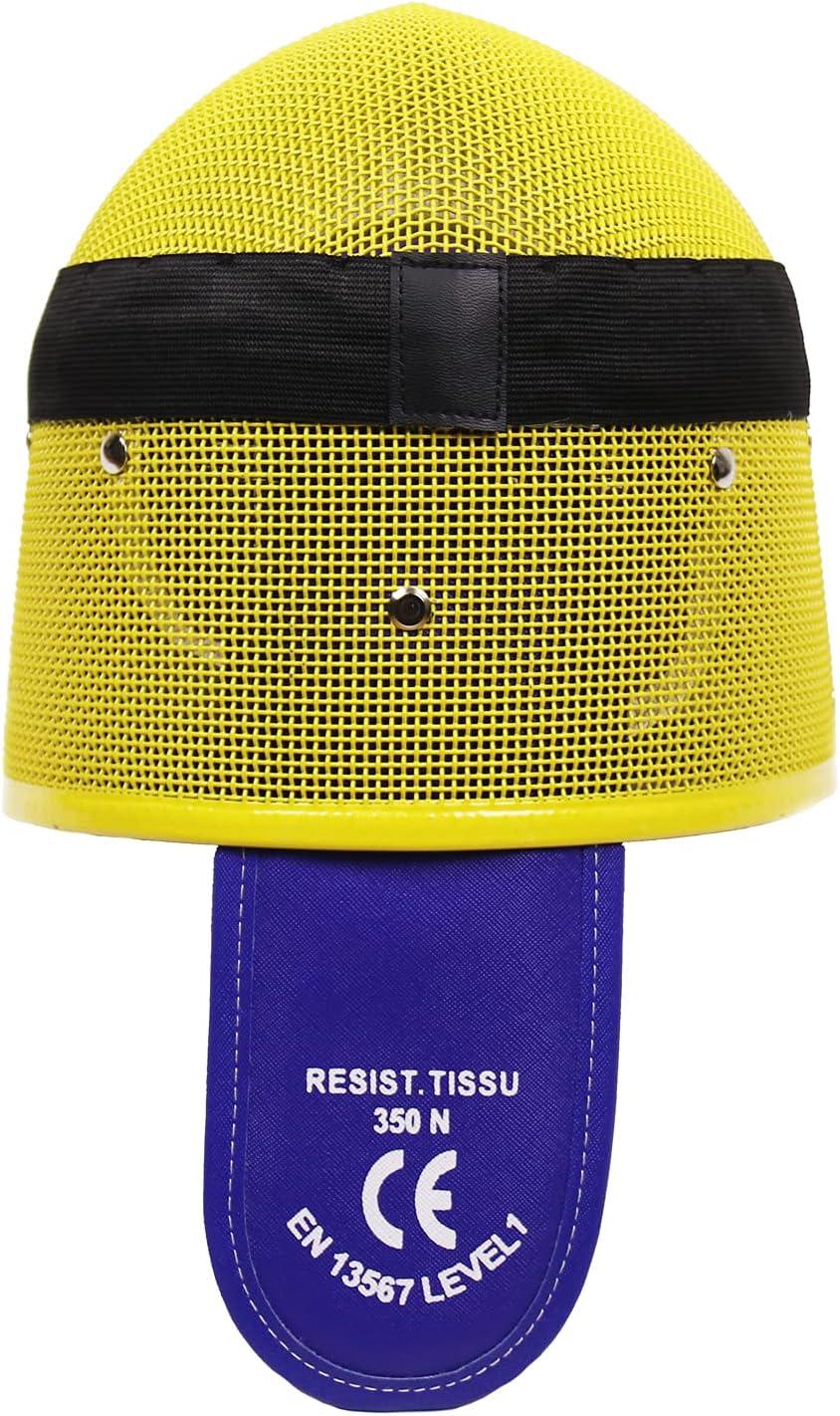 LEONARK Fencing Epee Mask Hema Helmet CE 350N Certified - Yellow X-Small | Buy Now with Express ...