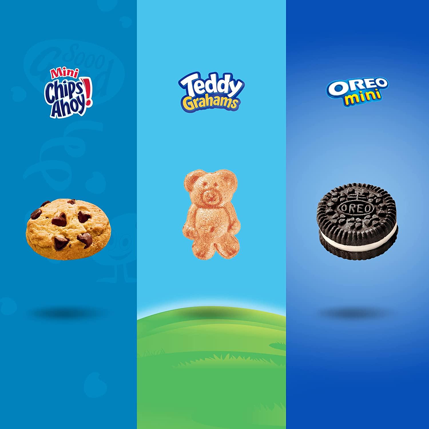 Nabisco Variety Pack: OREO, CHIPS AHOY!, Teddy Grahams - 48 Snack Packs ...